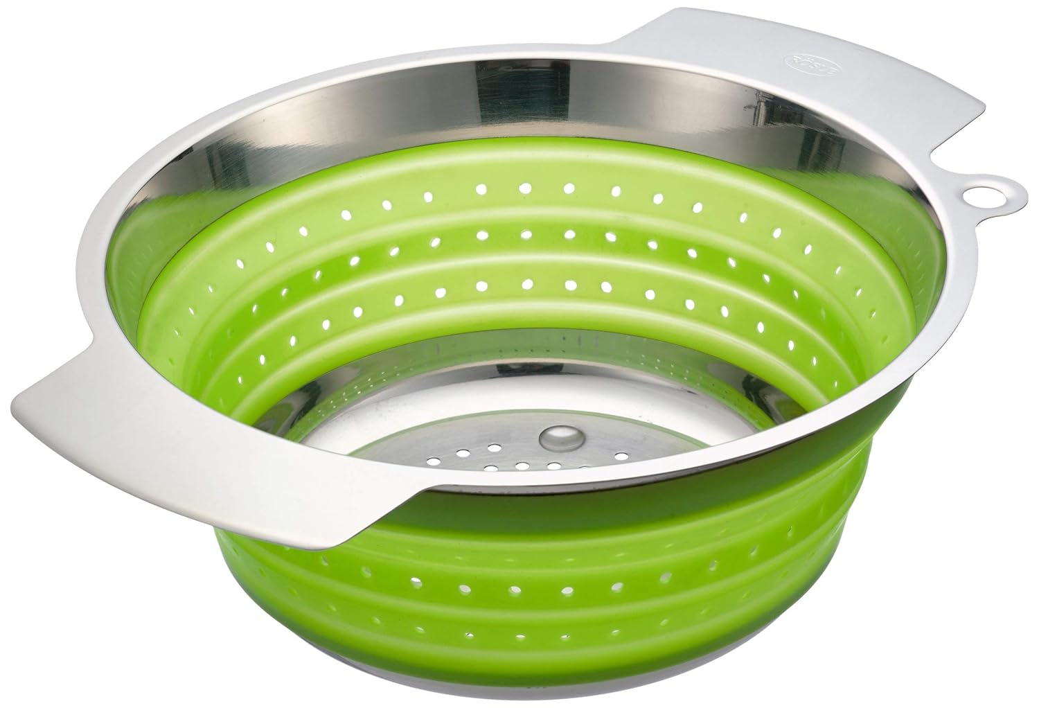 Rösle Stainless Steel Collapsible Colander, Green, 10-inch : Amazon.in ...