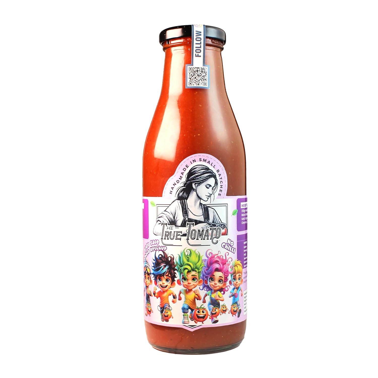 The True Tomato KIDS NO Chilli Ketchup | Homemade And Made To Order ...