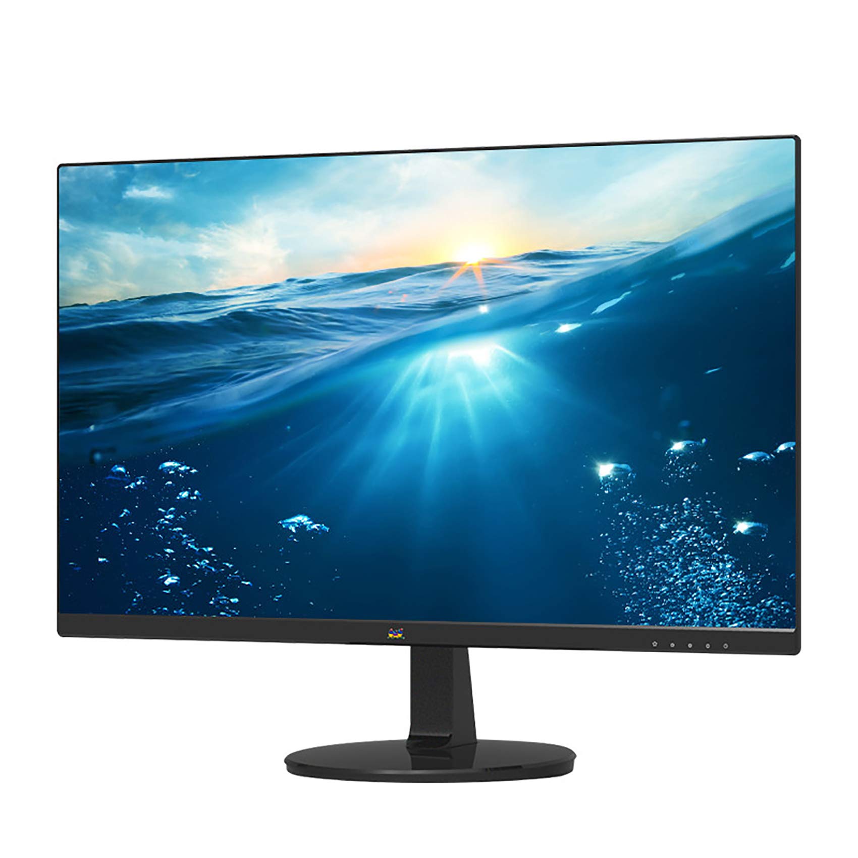 Buy Full HD PC Monitor 24 Inch, Micro Bezel IPS Screen Computer Display ...