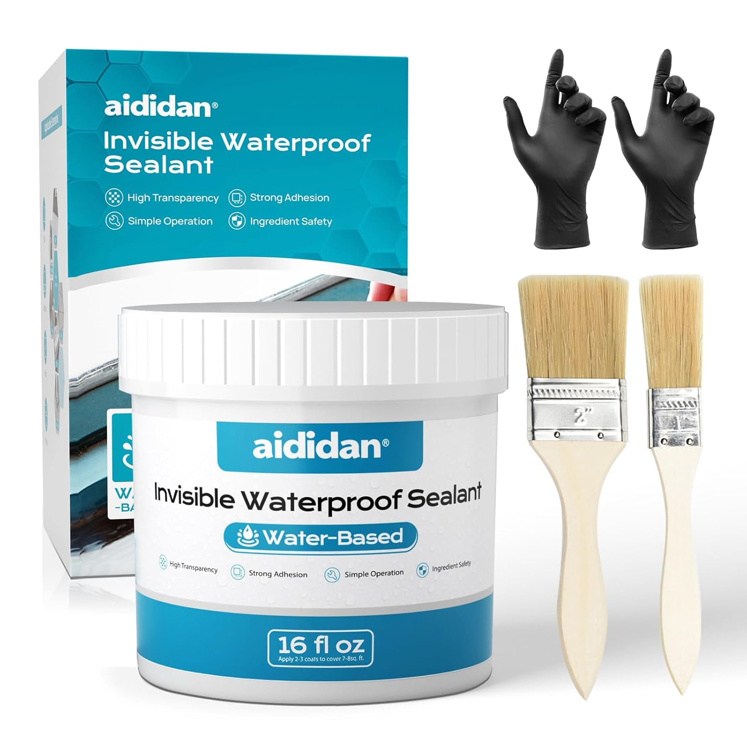 Invisible Waterproof Sealant, Water- Based, Clear Waterproof Coating ...