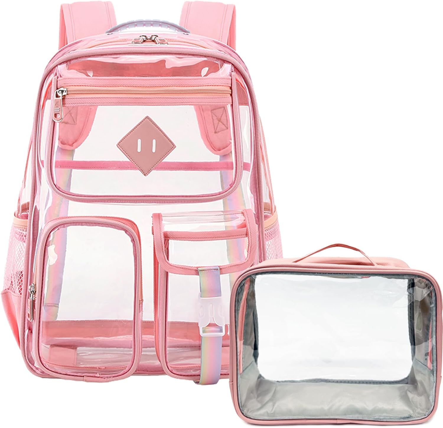 Amazon.com | cotmcor Clear Backpack for Girls, Transparent Kids ...