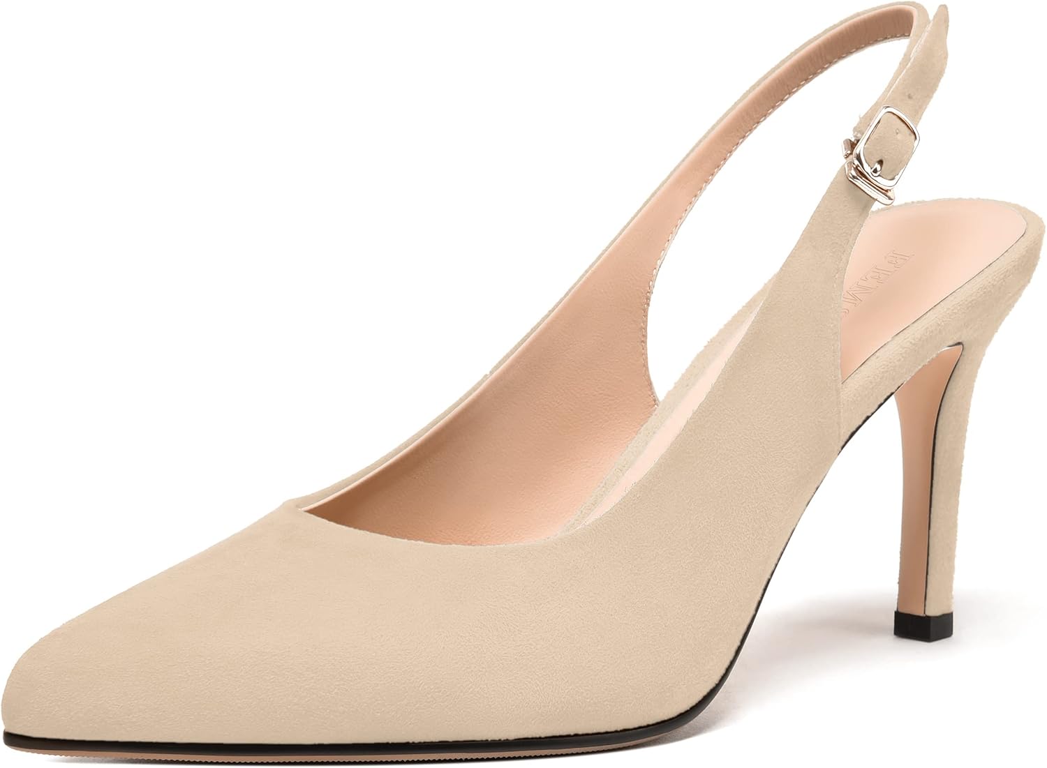 Amazon.com | FEMSTEP Womens Sexy Pointed Toe Suede Leather Evening ...