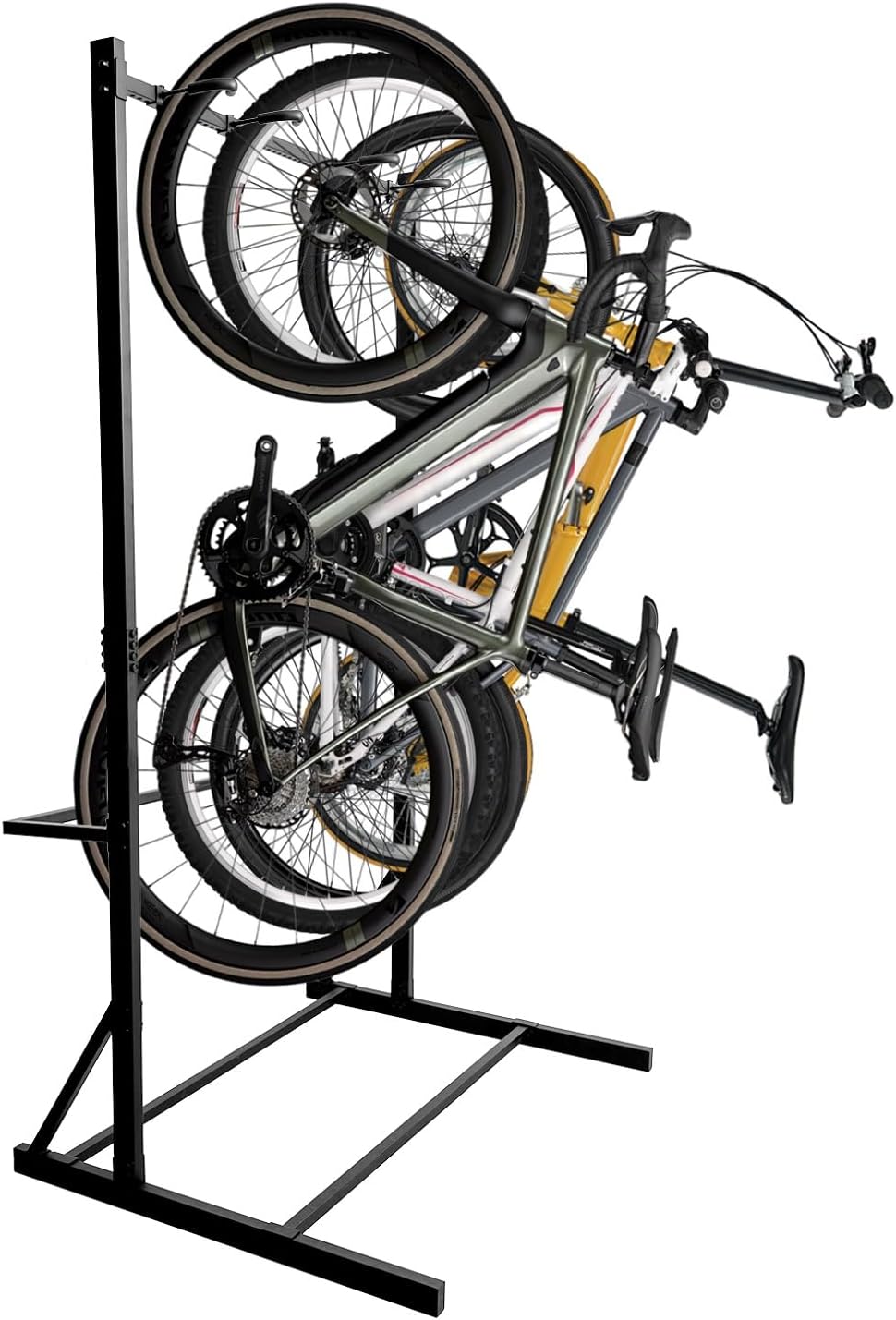 Amazon.com: DIYTUNINGS Freestanding Bike Rack Bicycle Storage Rack for ...