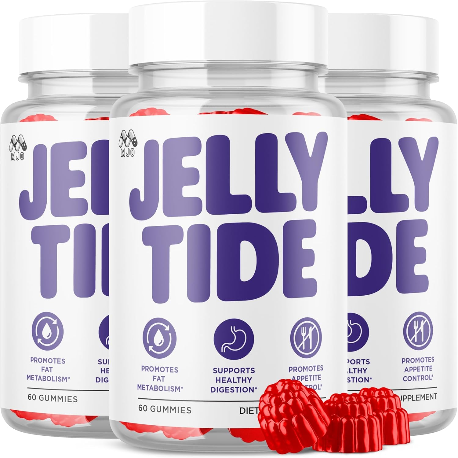 Amazon.com: (3 Pack) Jelly Tide Gummies, Official Jellytide Weight ...