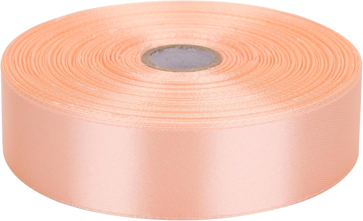 Amazon.com: Baocuan 1 inch Champagne Pink Satin Ribbon 50 Yards Solid ...