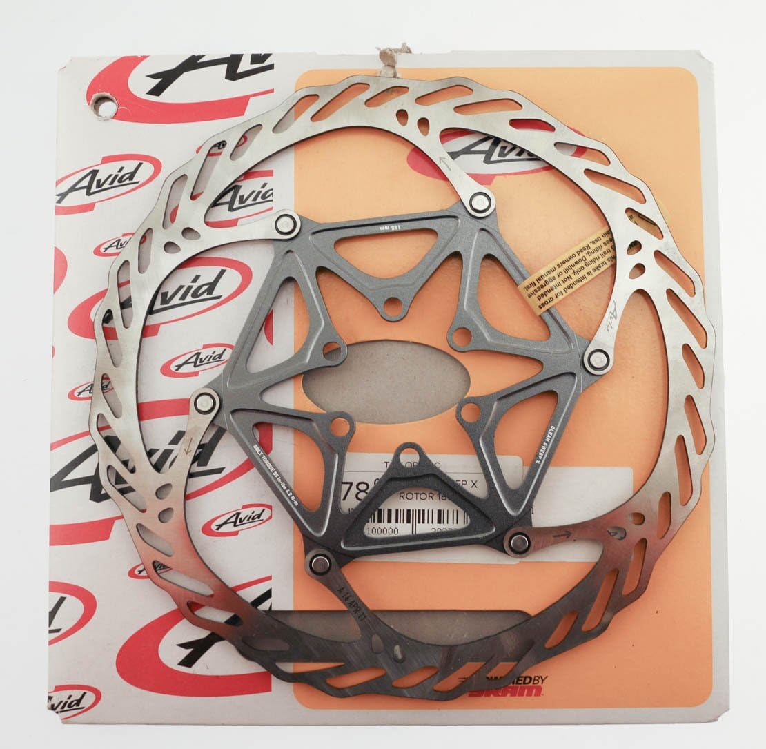 Amazon.com : Avid CSX Disc Rotor with Ti Bolts (185mm) : Bike Brake ...