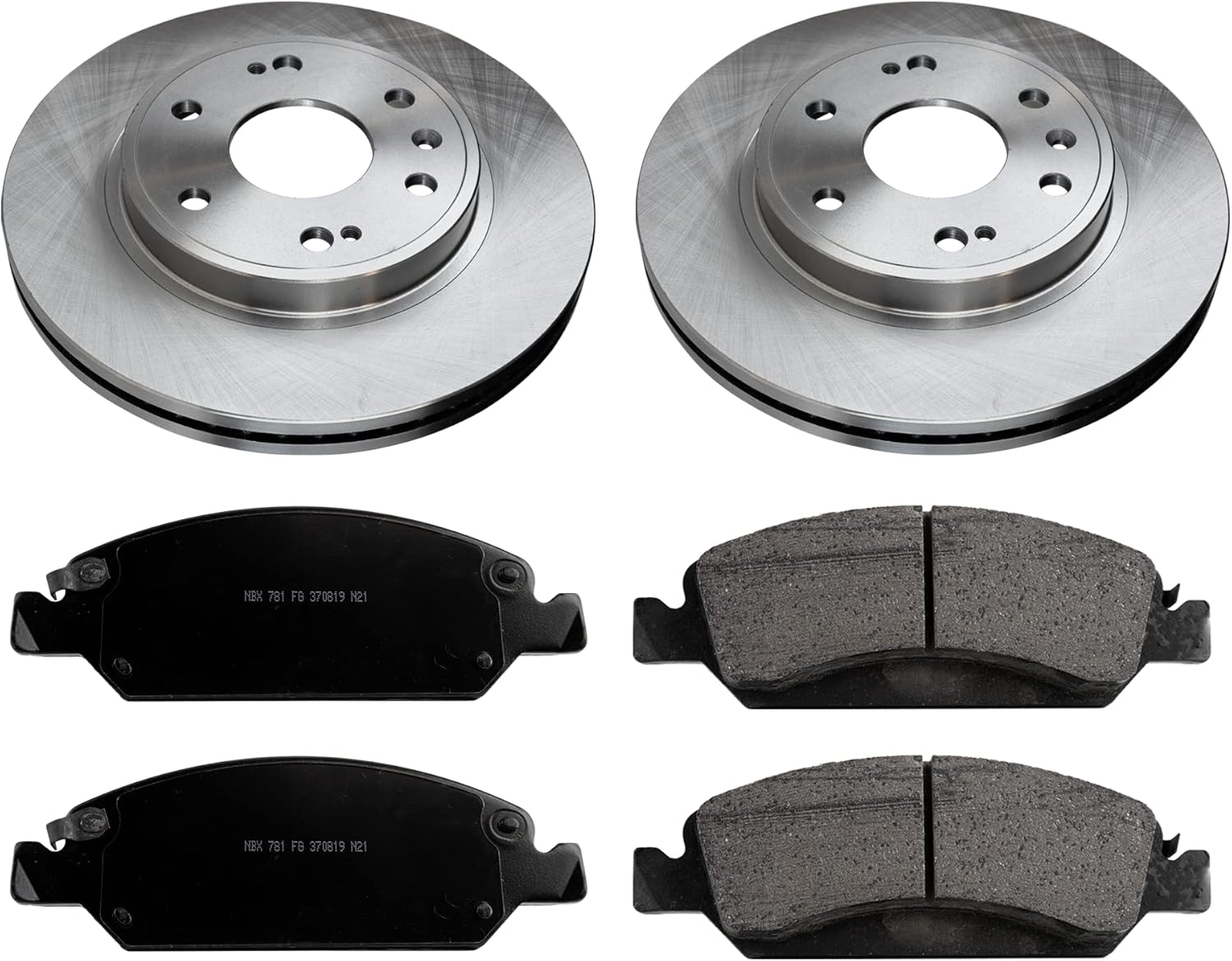 Amazon.com: Garage-Pro Brake Disc and Pad Kit Compatible with Chevrolet ...