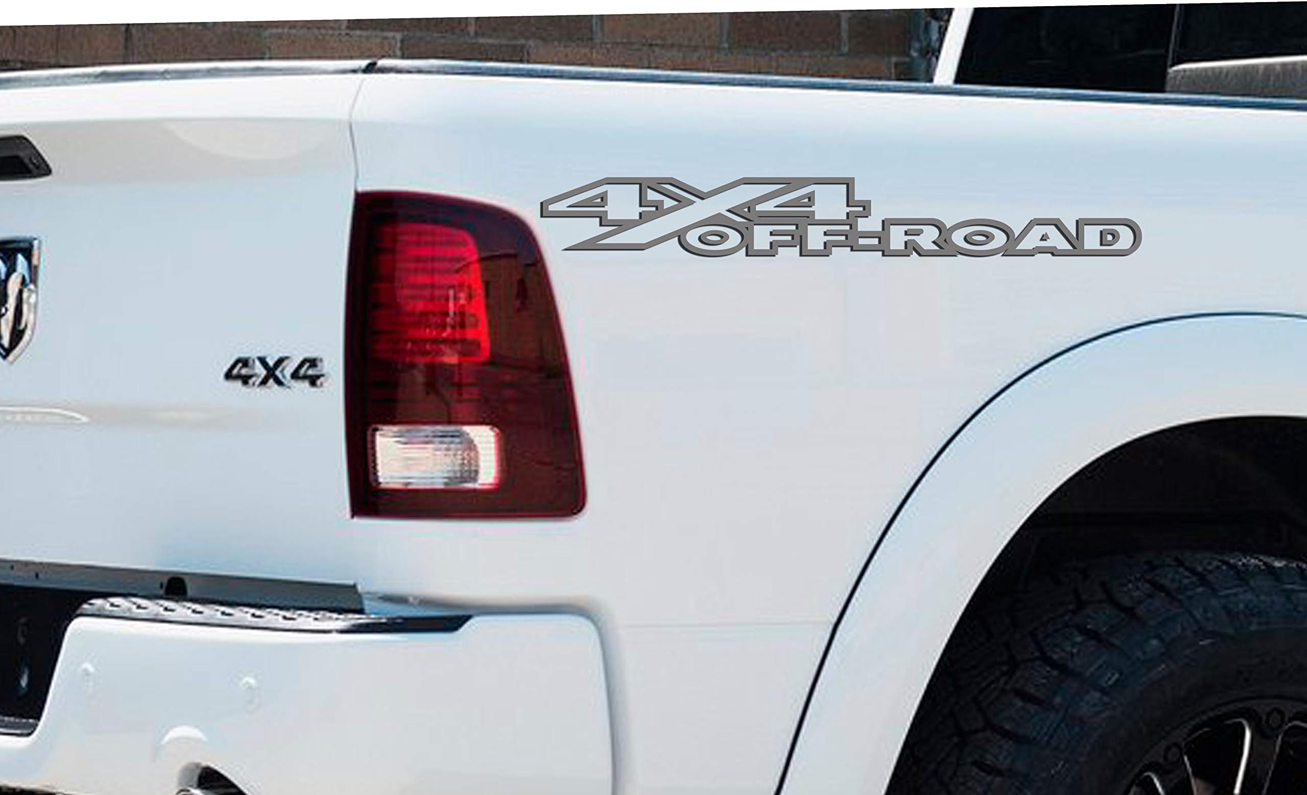 Amazon.com - Fits Dodge Ram 2009-2022 Rear Bed Stripes 4x4 Stripes, 4x4 ...