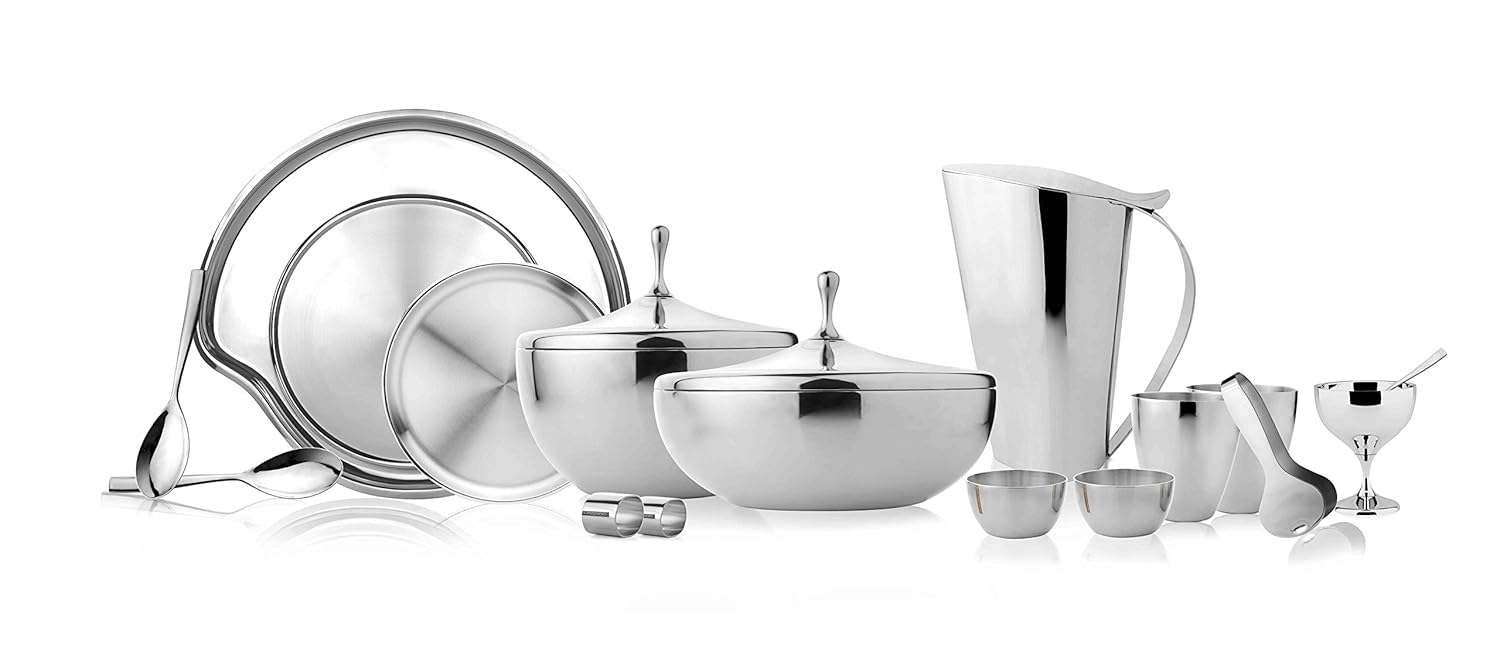 Magppie Aristocratic Dinner Set, 97 Piece : Amazon.in: Home & Kitchen