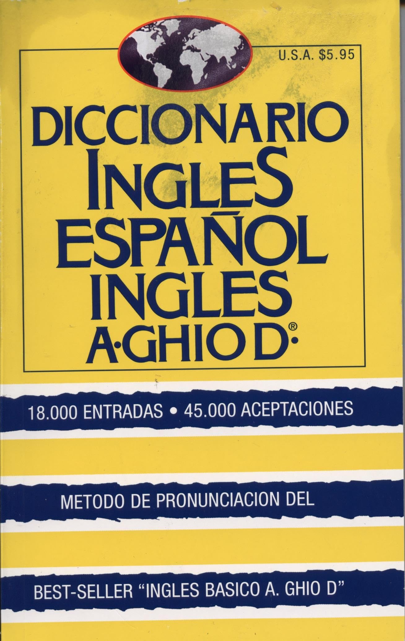 Amazon.com: Diccionario Ingles Espanol Ingles A. Ghiod: 9789567079032 ...
