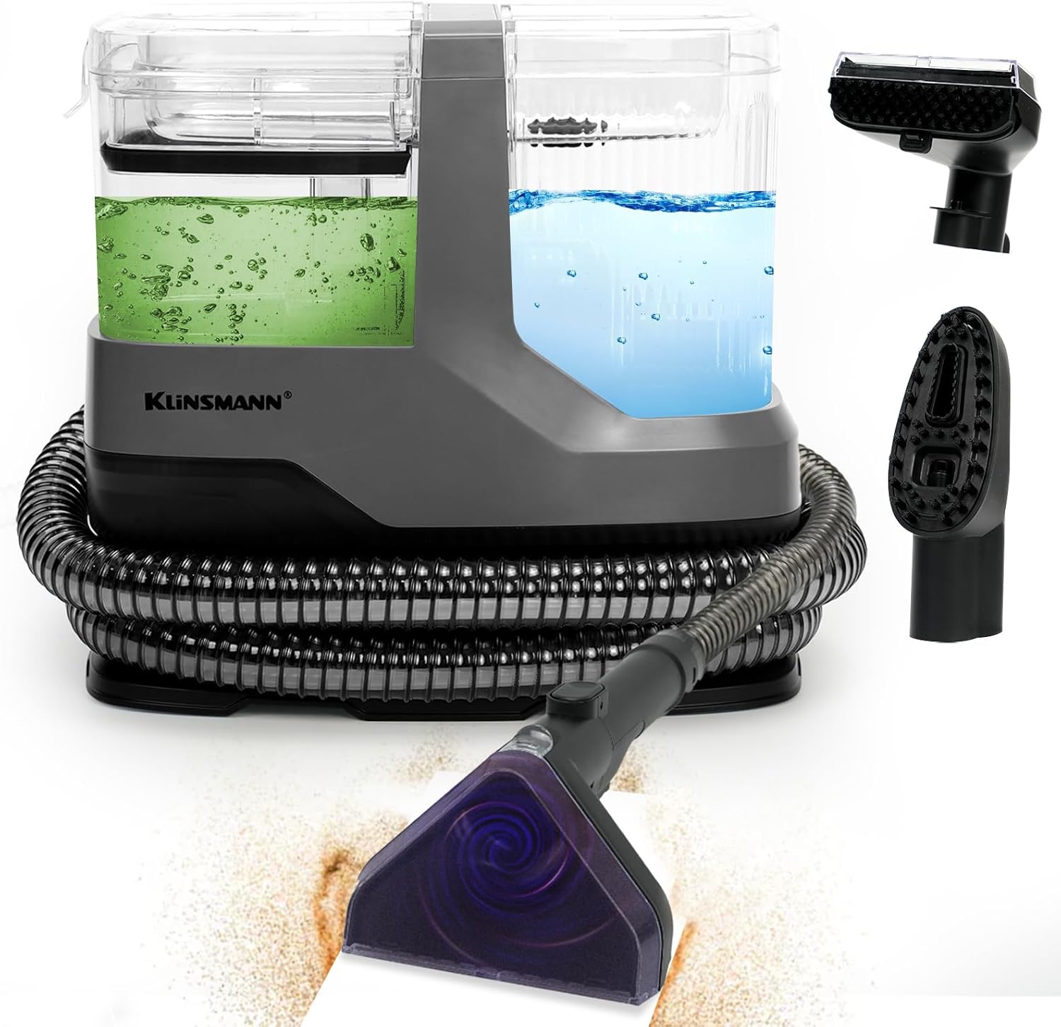 Carpet Cleaners Machines, Portable Upholstery Spot Cleaner with 17KPa ...