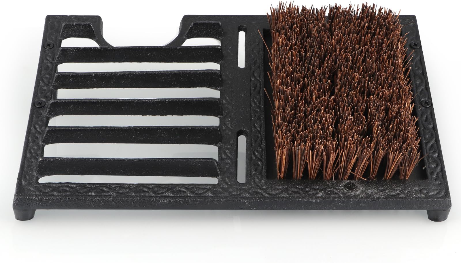 Amazon.com: Boot Brush Scraper Outdoor, Cast Iron, Heavy Duty, Angled ...