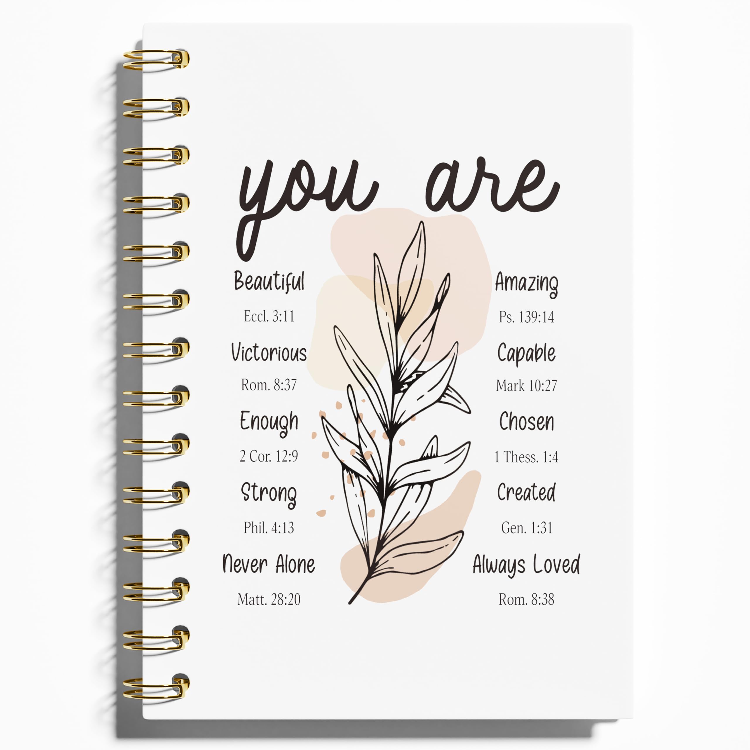 Amazon.com : WFSM Inspirational Christian Notebook - Christian Gifts ...