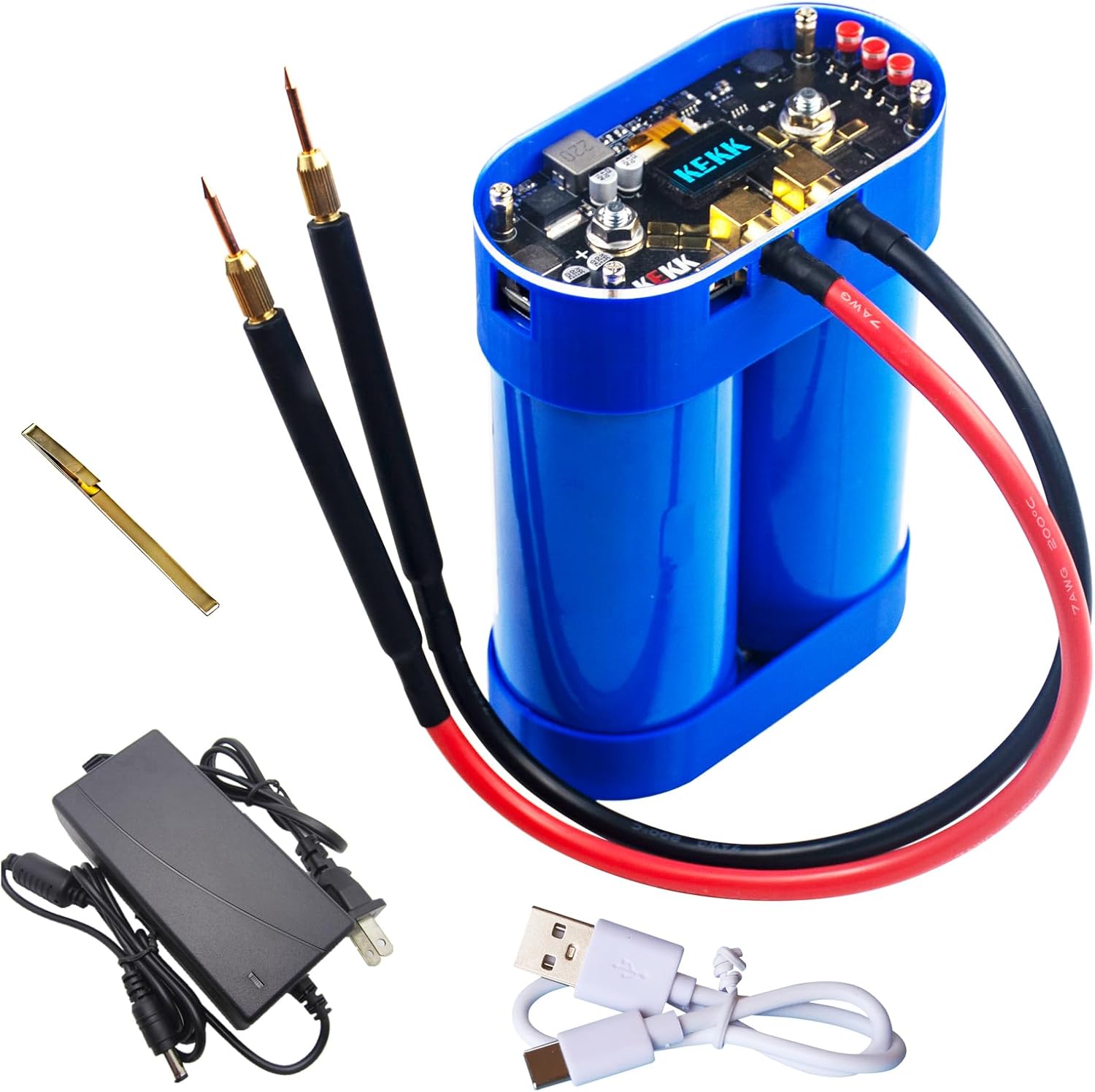 KEKK Spot Welder Machine Household Handheld Farad Capacitor Energy ...