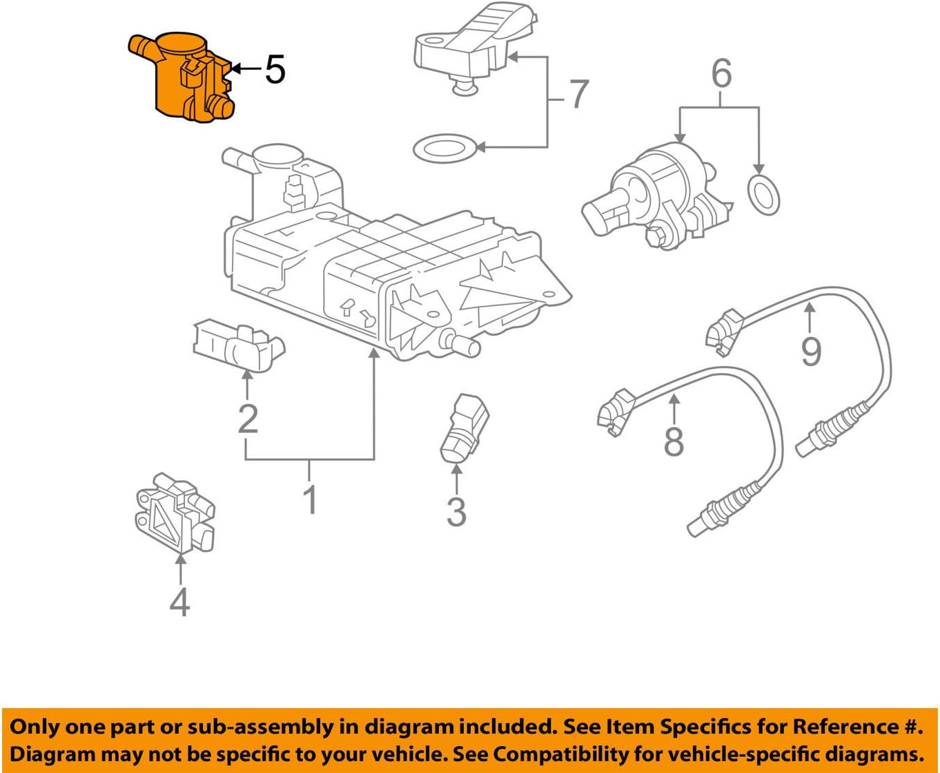 Amazon.com: General Motors 13575702, Vapor Canister Purge Solenoid ...