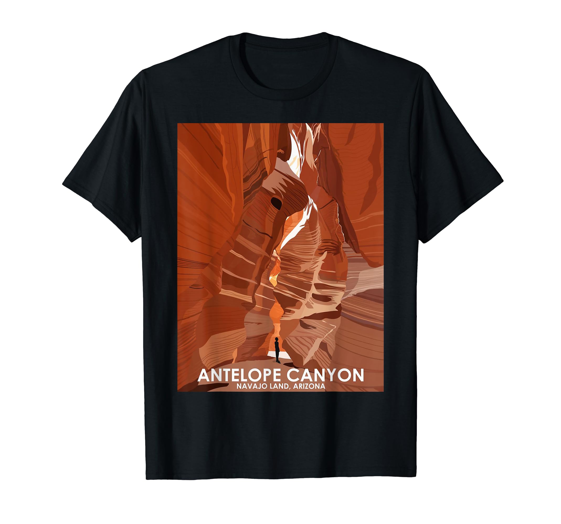 Amazon.com: Antelope Canyon Arizona T-Shirt : Clothing, Shoes & Jewelry