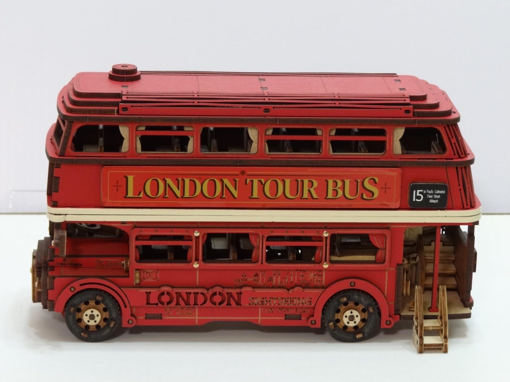 Amazon.co.jp: ROBOTIME 3D Wooden Puzzle, 3D Wooden Puzzle, London ...