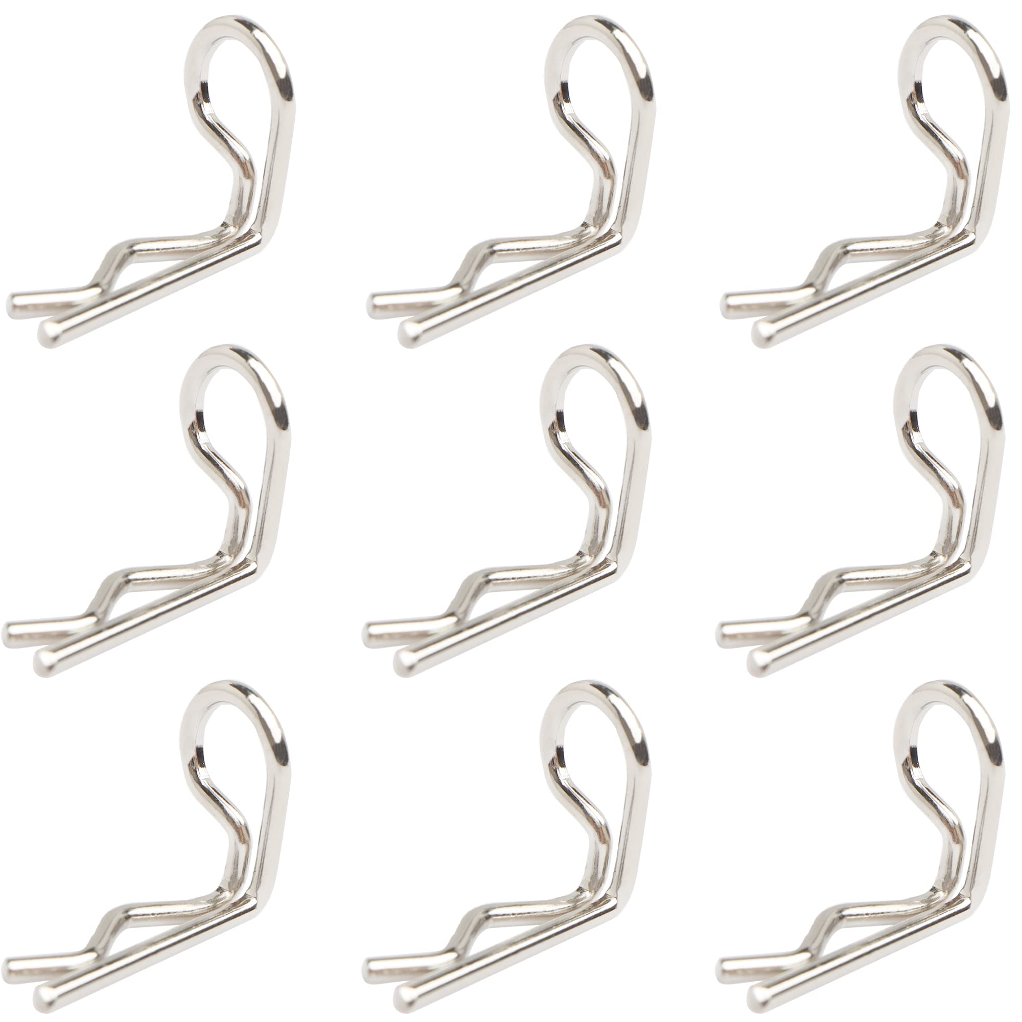 Snapklik.com : GDOOL 30-Pack 90-Degree Angle Body Clips Bent Springy ...