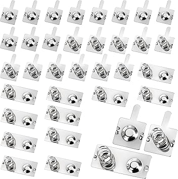 Amazon.com: 12 Pairs Battery Contacts AA Battery Springs Battery ...