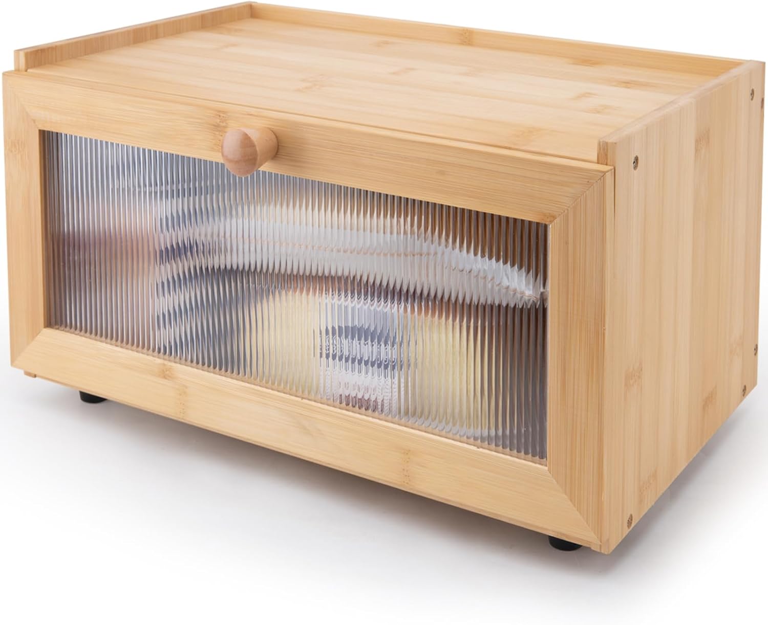 Amazon.com: LEIMO KPARTS Bread Storage Farmhouse Bread Box For Kitchen ...