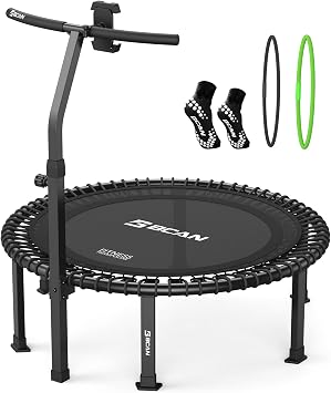 Amazon.com : BCAN BT4 40" Soft Land Pro Adult Bungee Rebounder ...