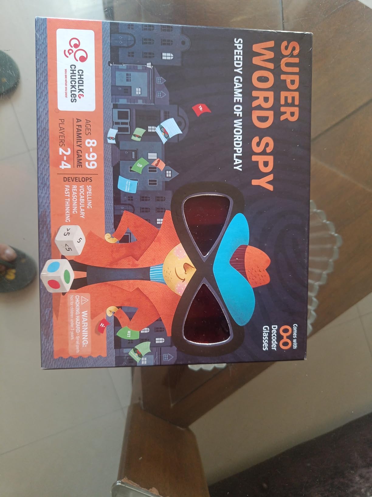 Buy Chalk and Chuckles Super Word Spy - Fun Family Word Game, Kids and ...