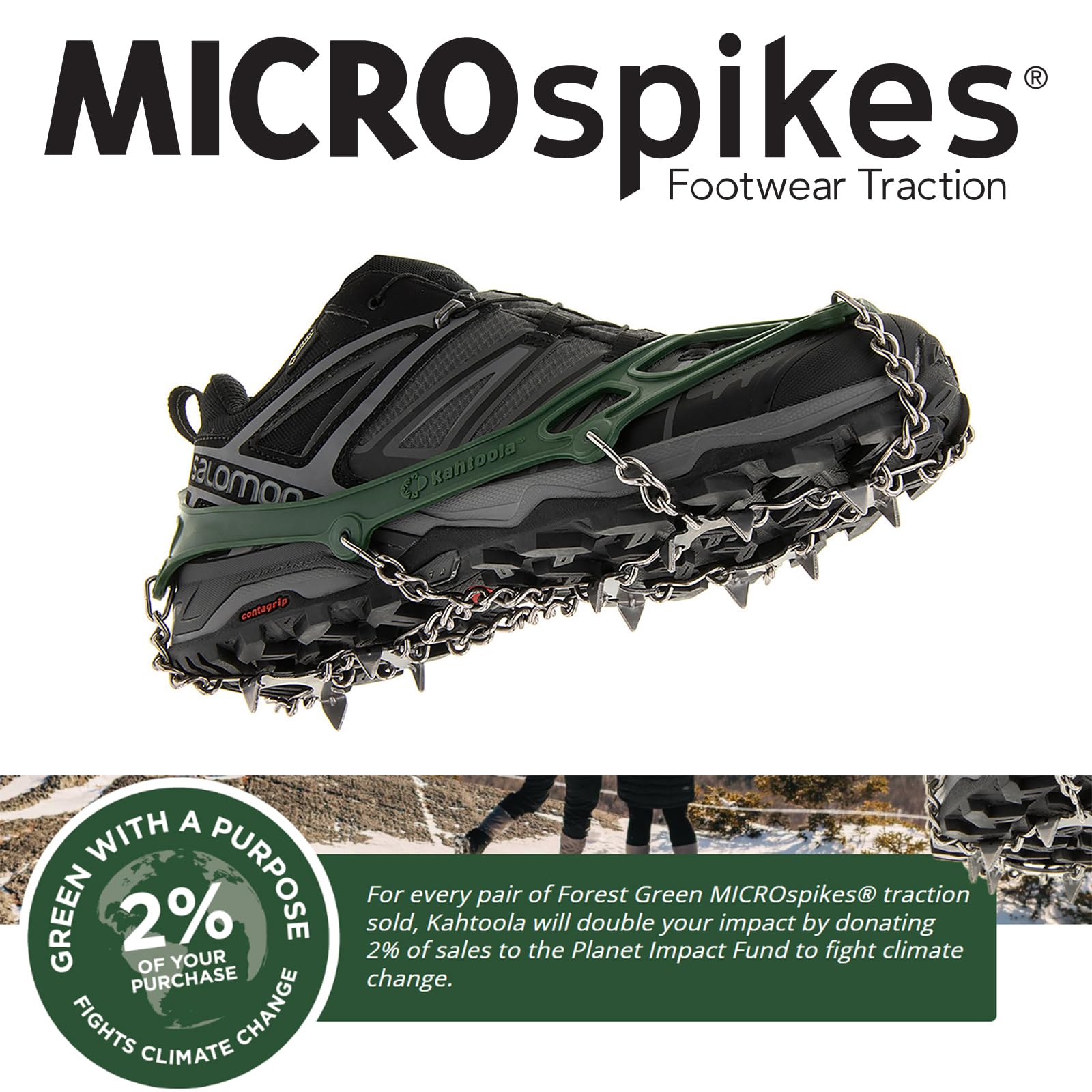 Snapklik.com : Kahtoola MICROspikes Footwear Traction For Winter Trail ...