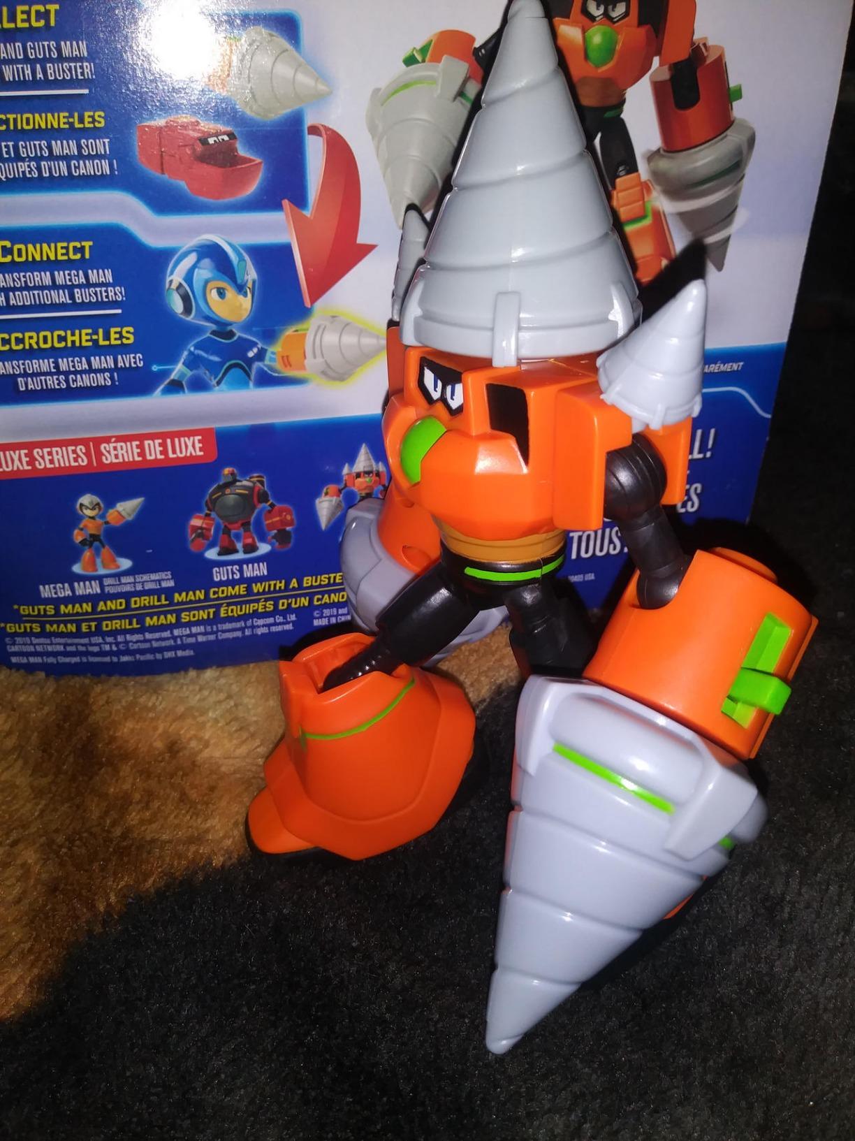 Amazon.com: Jakks Pacific Fully Charged – Deluxe Drill Man Articulated ...