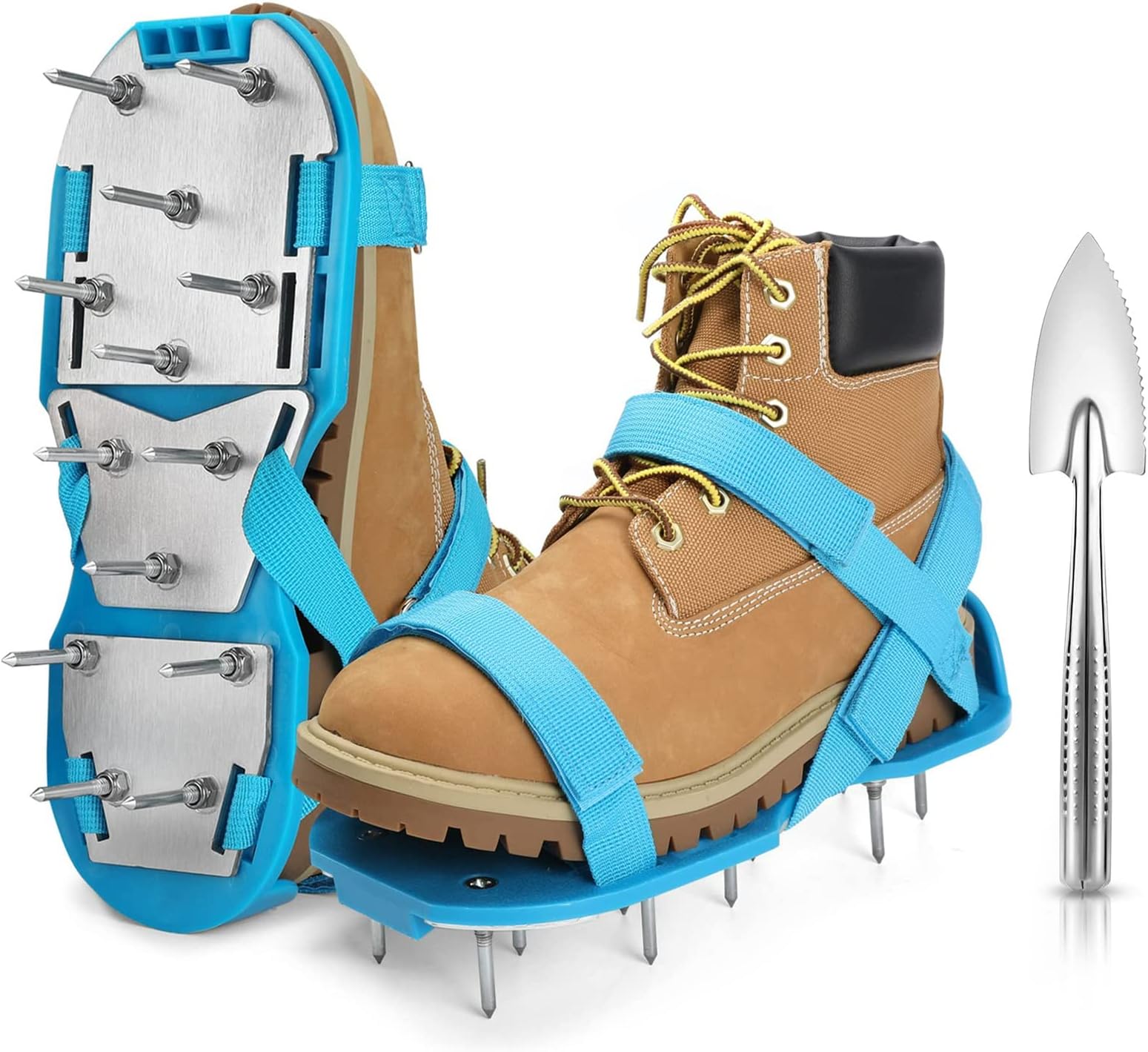 Amazon.com : Abco Tech Lawn Aerator Shoes for Grass, Aerating Lawn Soil ...