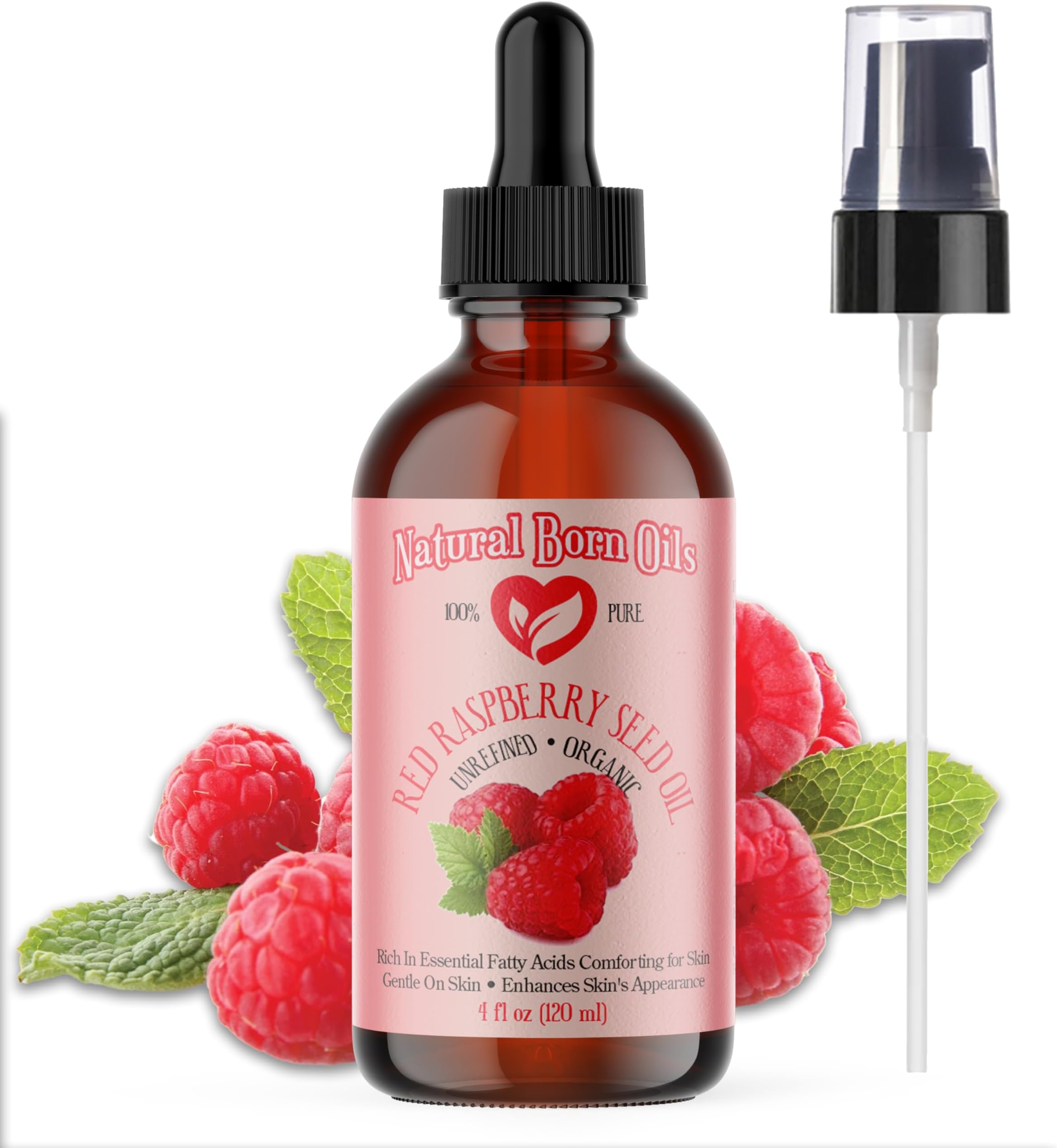 Amazon.com : RED RASPBERRY SEED OIL BUTTER RAW 100% Pure Natural VIRGIN ...