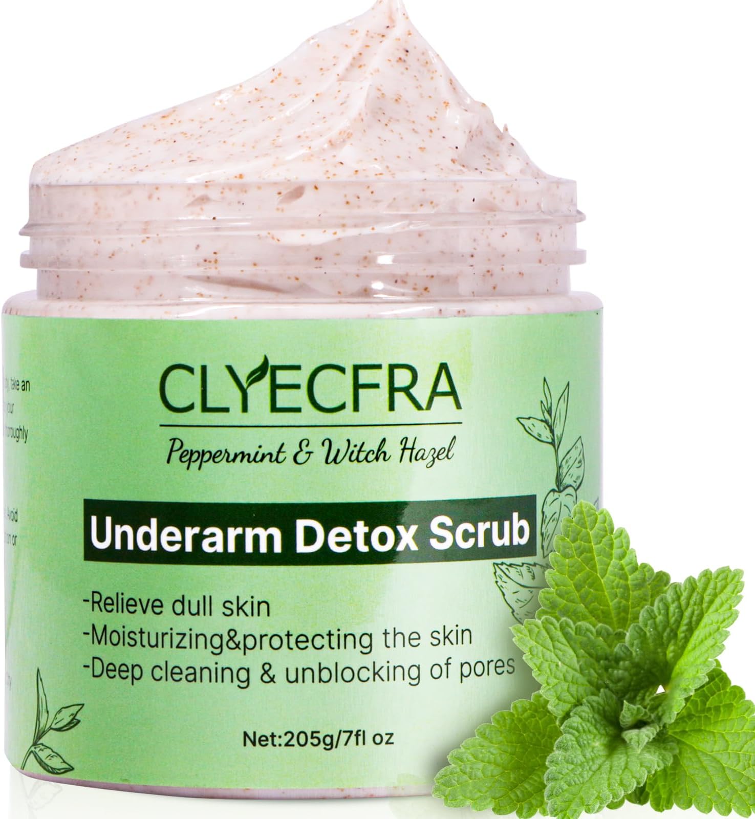 Amazon.com : Peppermint Underarm Detox Scrub,Armpit Detox For Women ...