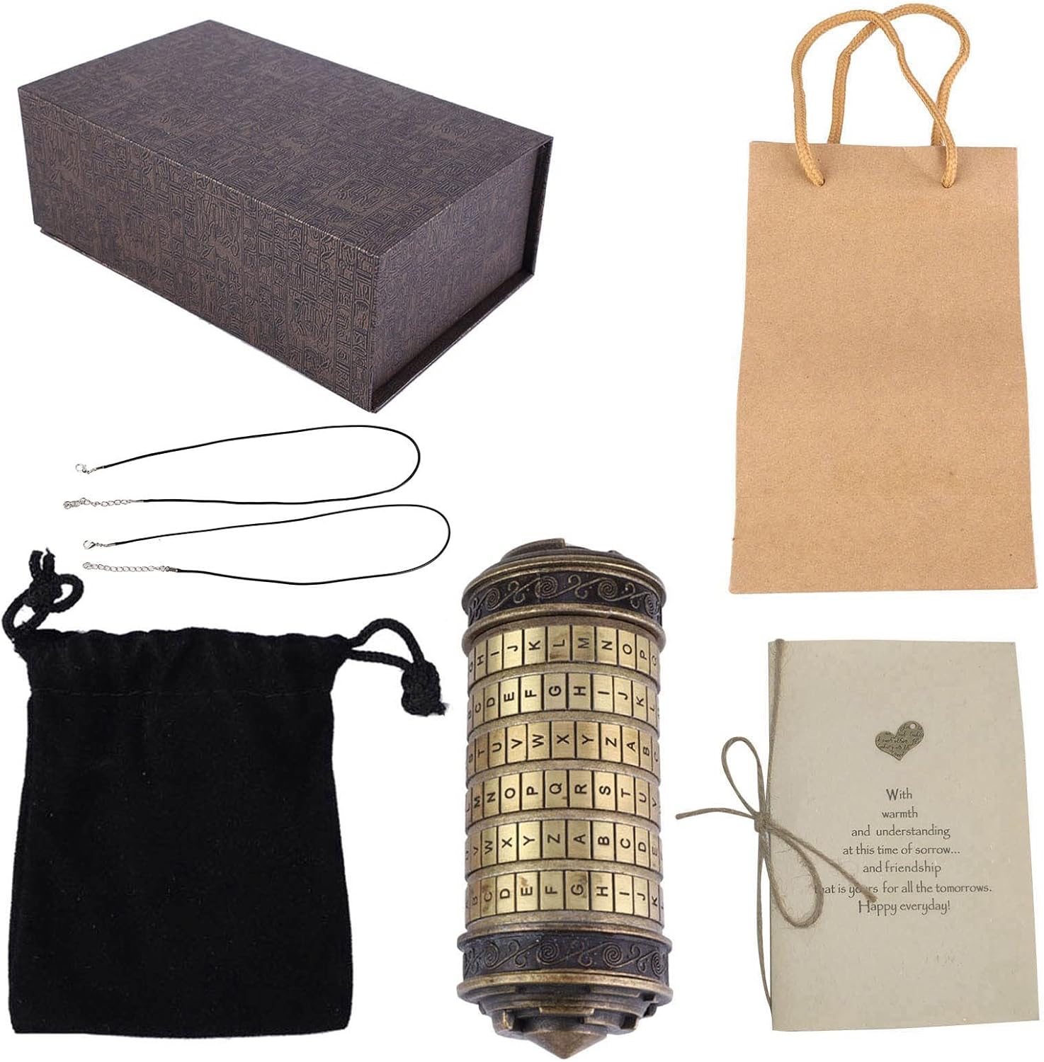 Fdit Da Vinci Code Mini Cryptex Lock Puzzle Boxes, Philippines | Ubuy