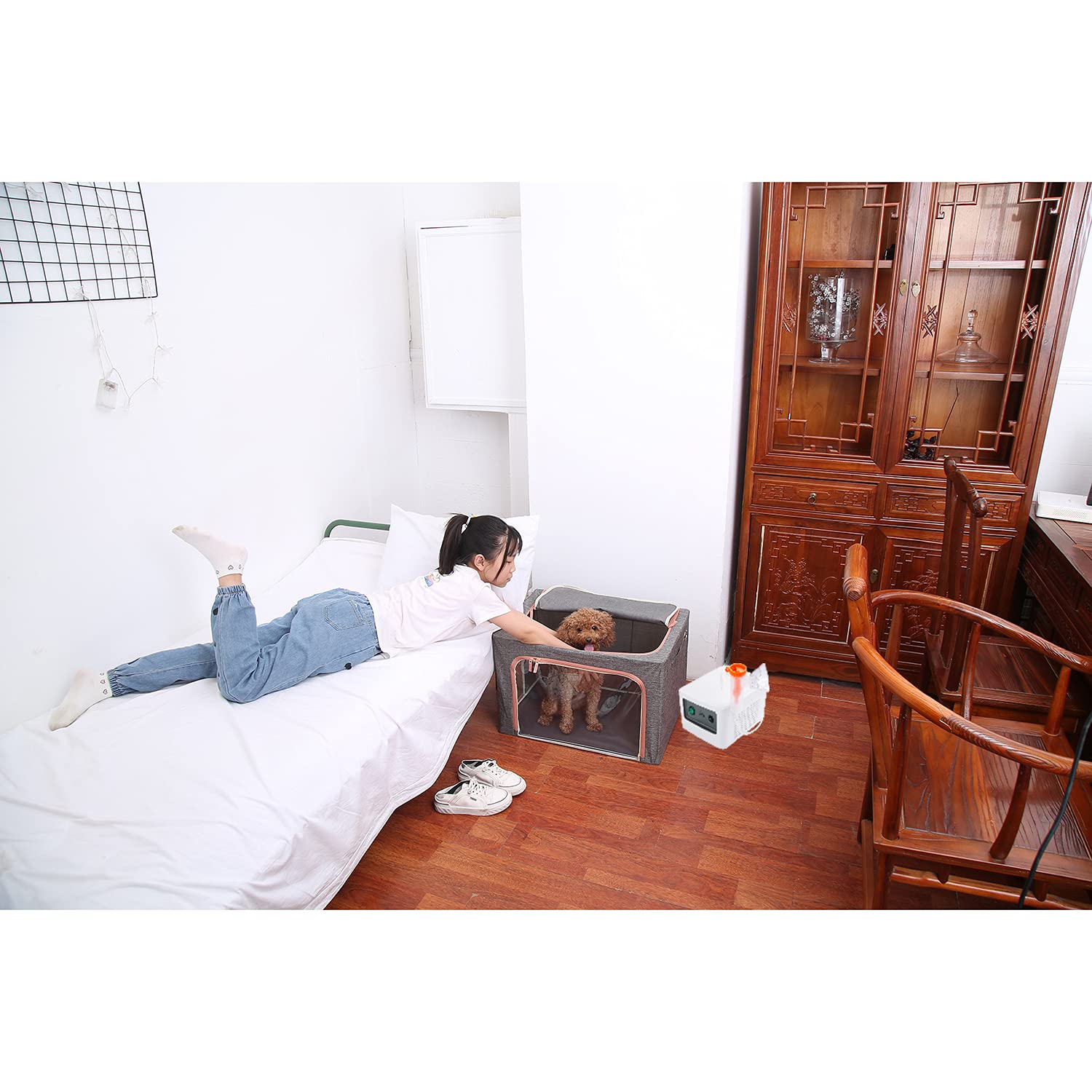 Pet Atomization Nest,Cat Dog Oxygen Inhalation Machine Dedicated ...