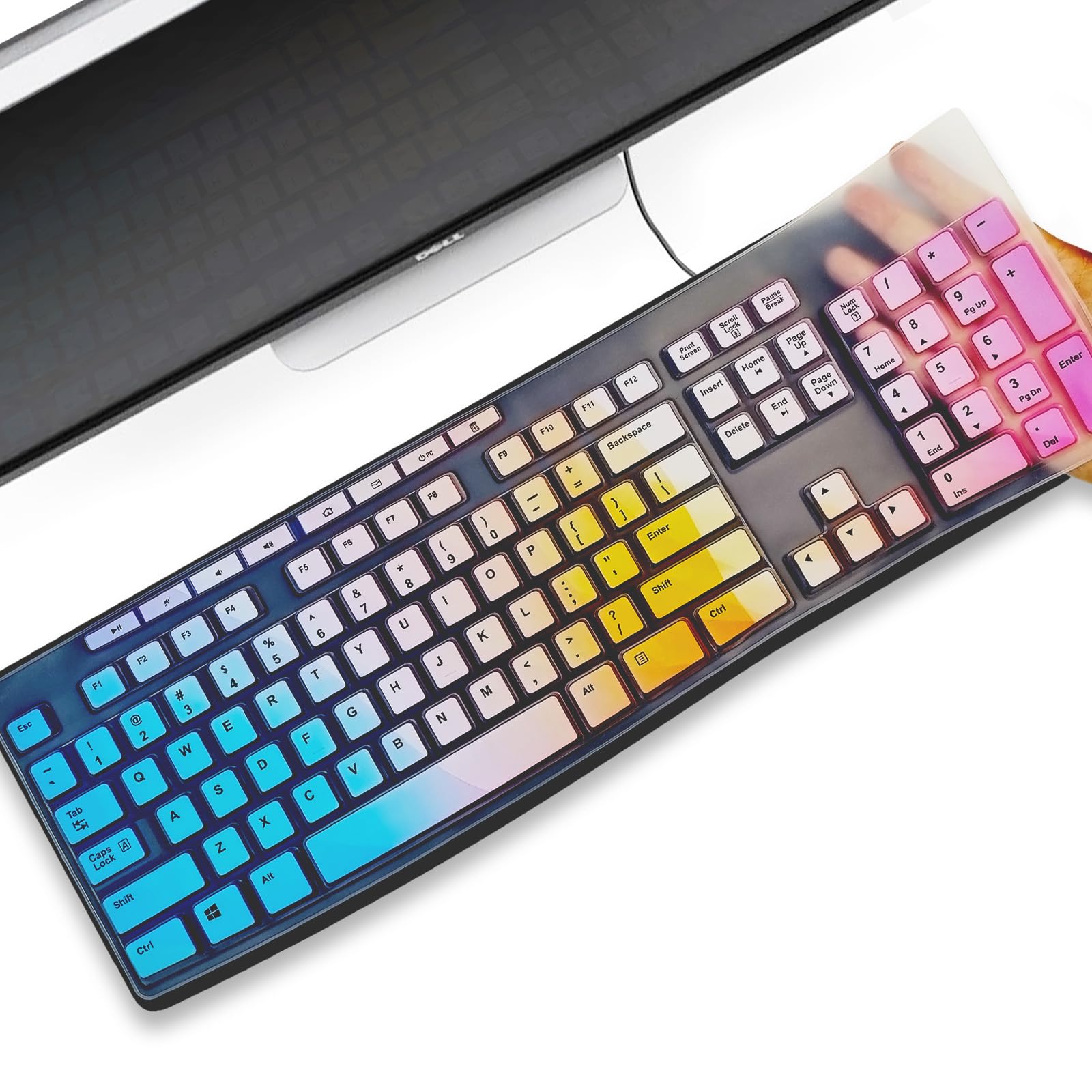 Amazon.com: YongMai Keyboard Cover Silicone for Logitech K200 K260 K270 ...