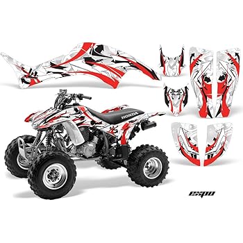 Amazon.com: AMR Racing ATV Graphic Kit Sticker Decals Compatible with ...