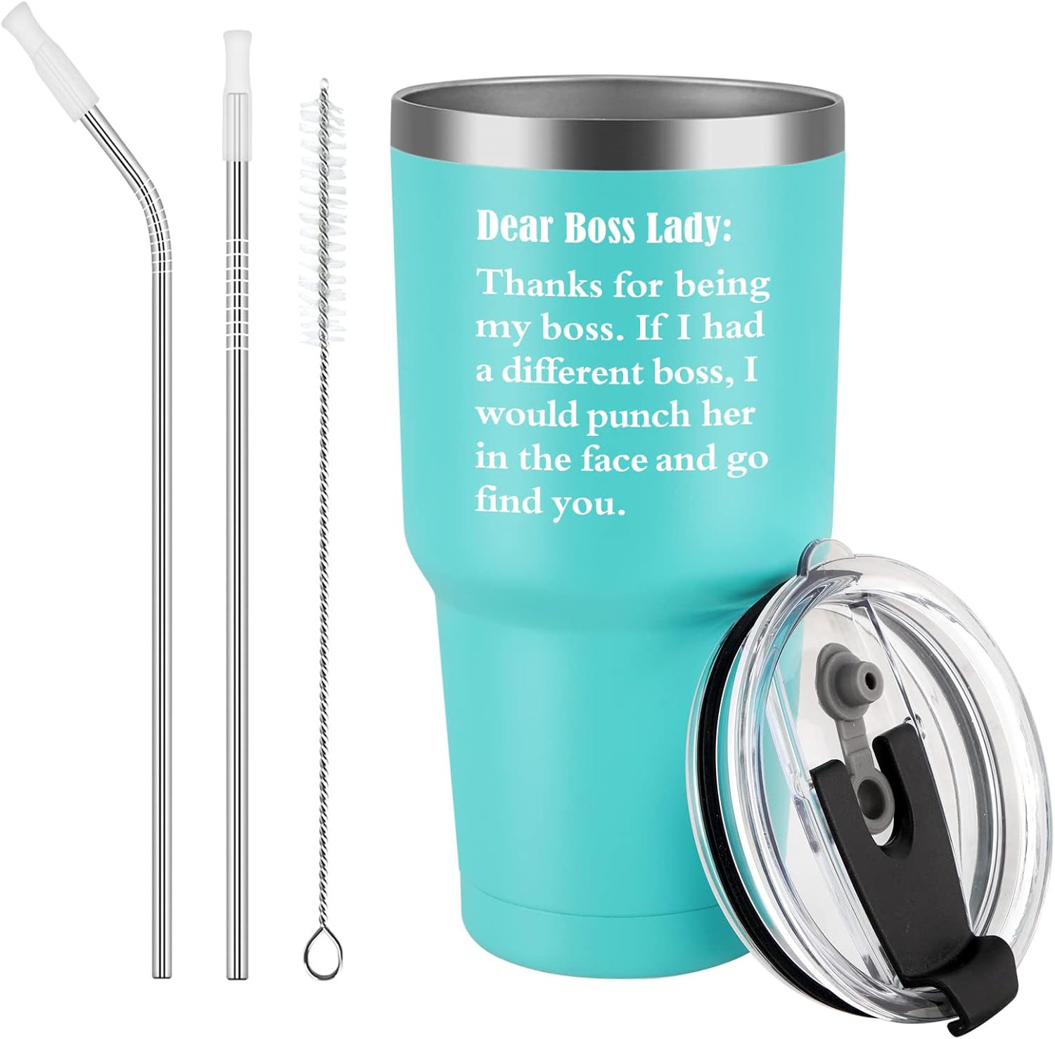 Amazon.com | GINGPROUS Dear Bosses Lady Thank You For Being My Boss ...