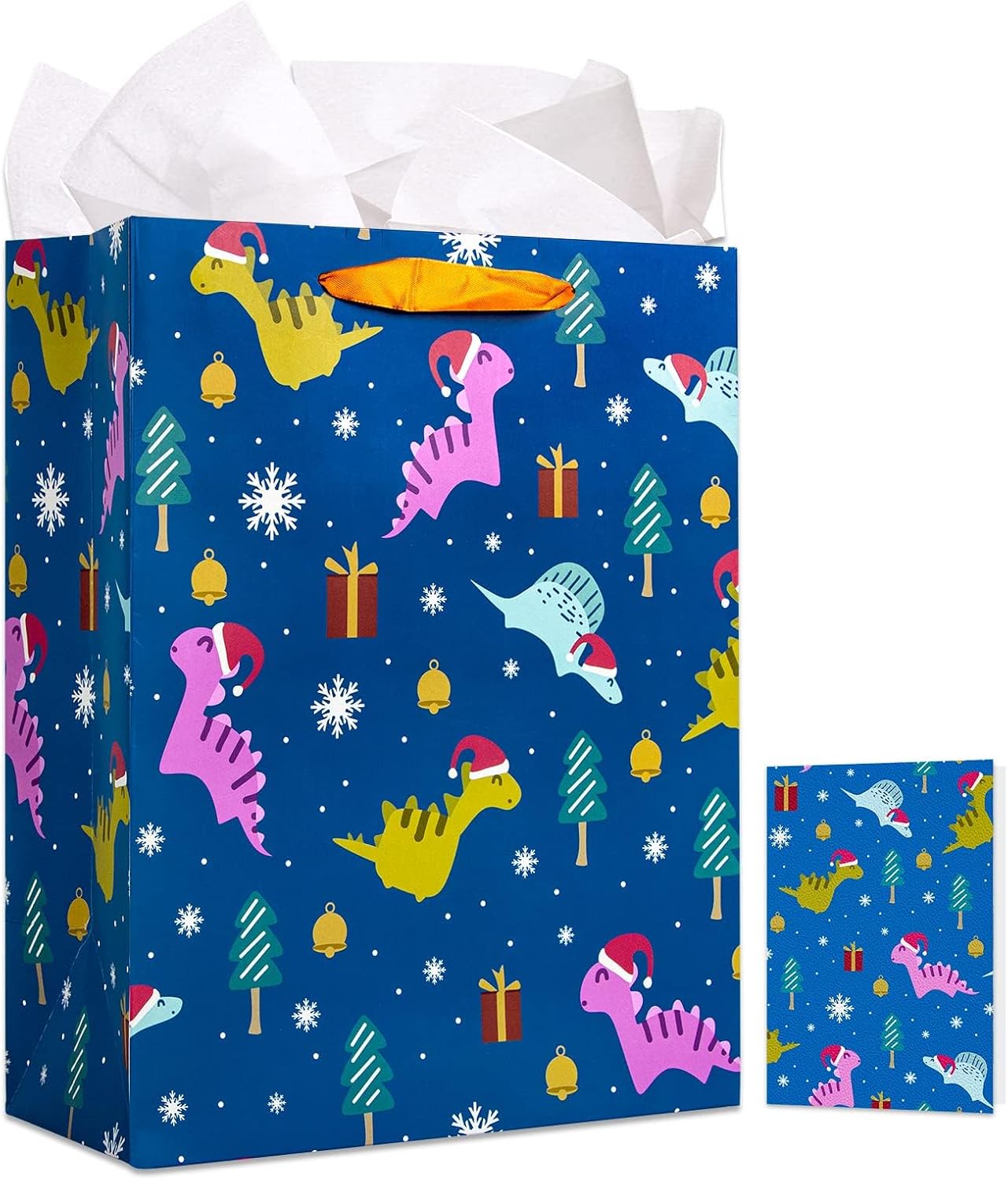 Amazon.com: SICOHOME Christmas Dinosaur Party Favor Bag For Kids,13 ...