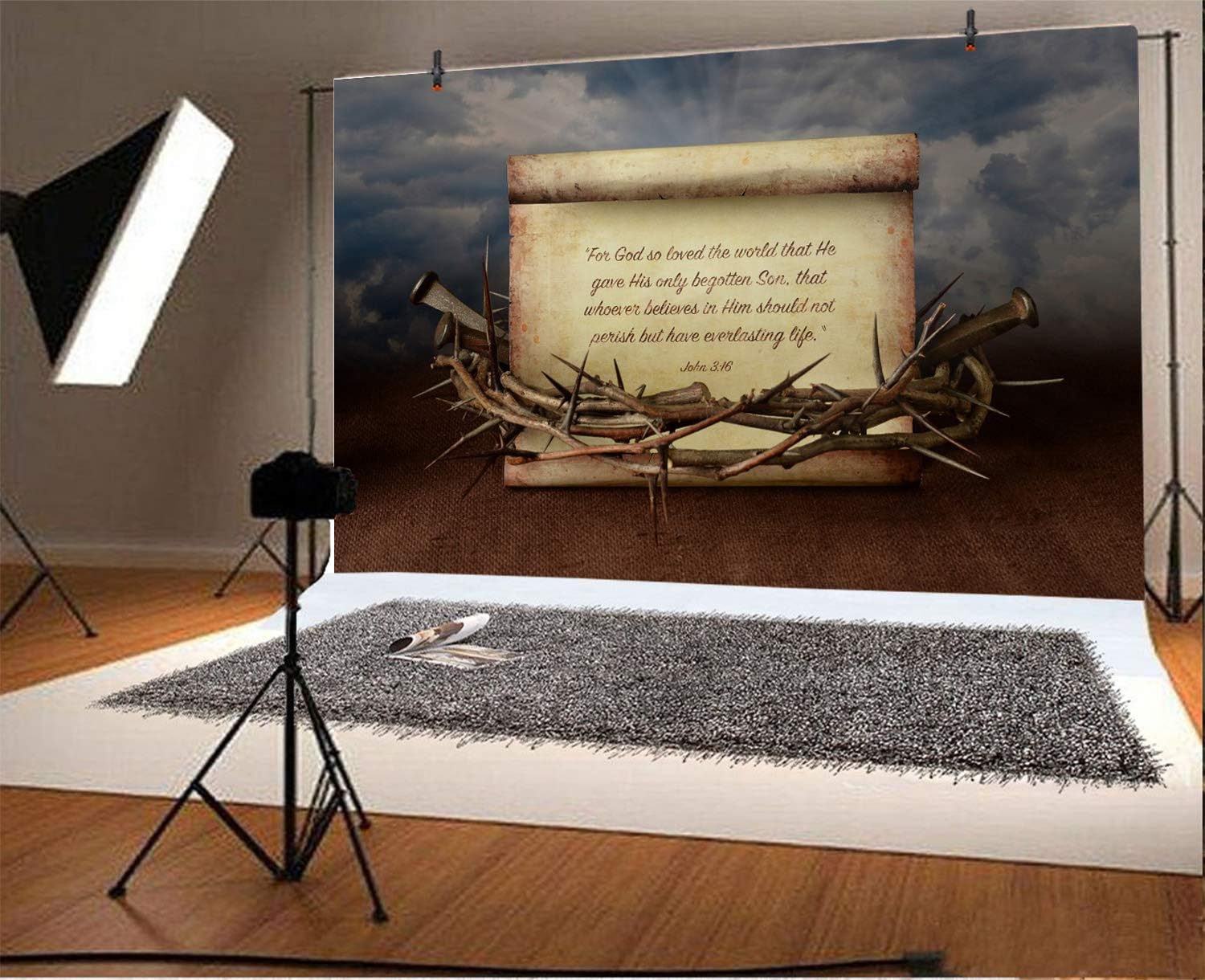 AOFOTO 10x7ft Holy Bible Story Parchment Backdrop Kosovo | Ubuy