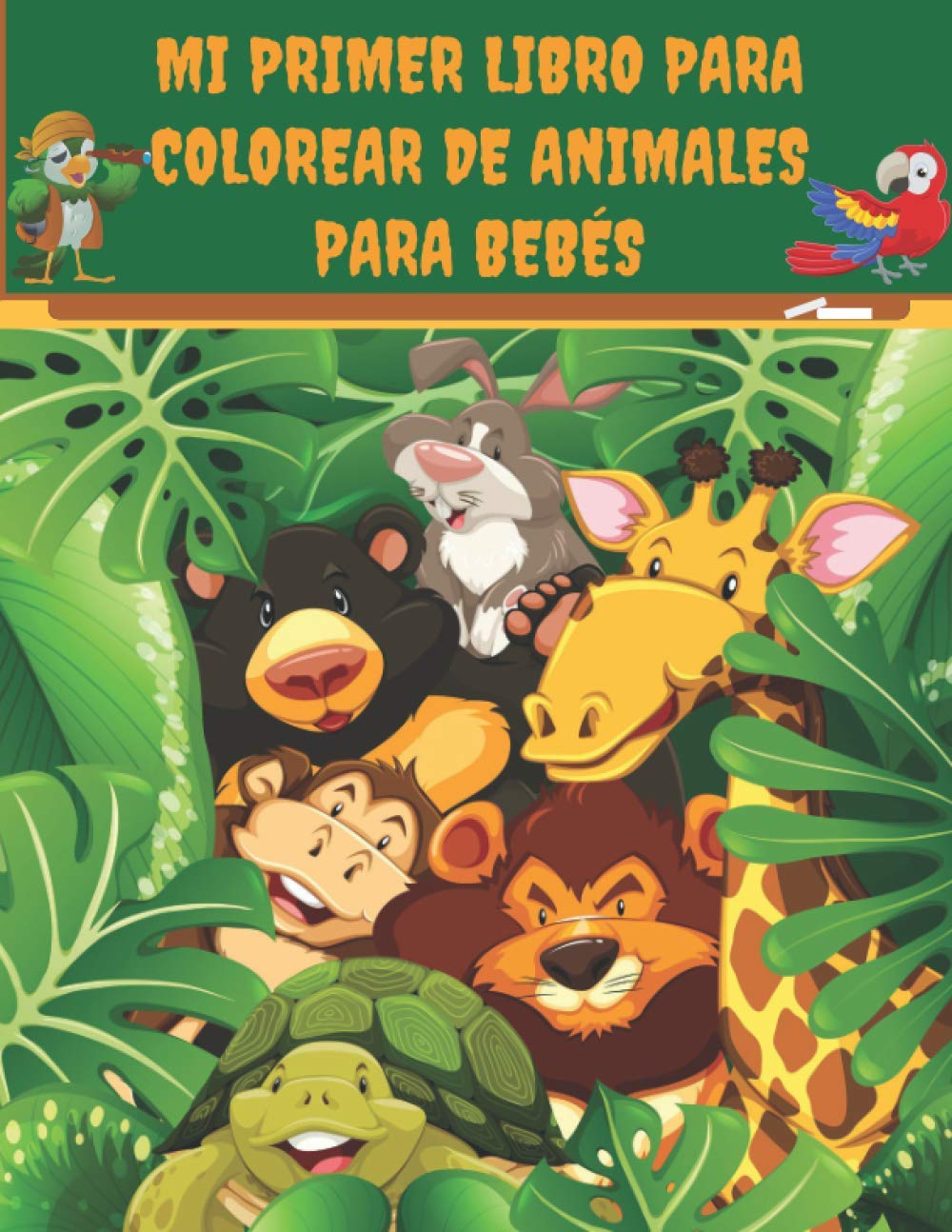 Mi Primer Libro Para Colorear De Animales Para Bebes Libro | Desertcart ...