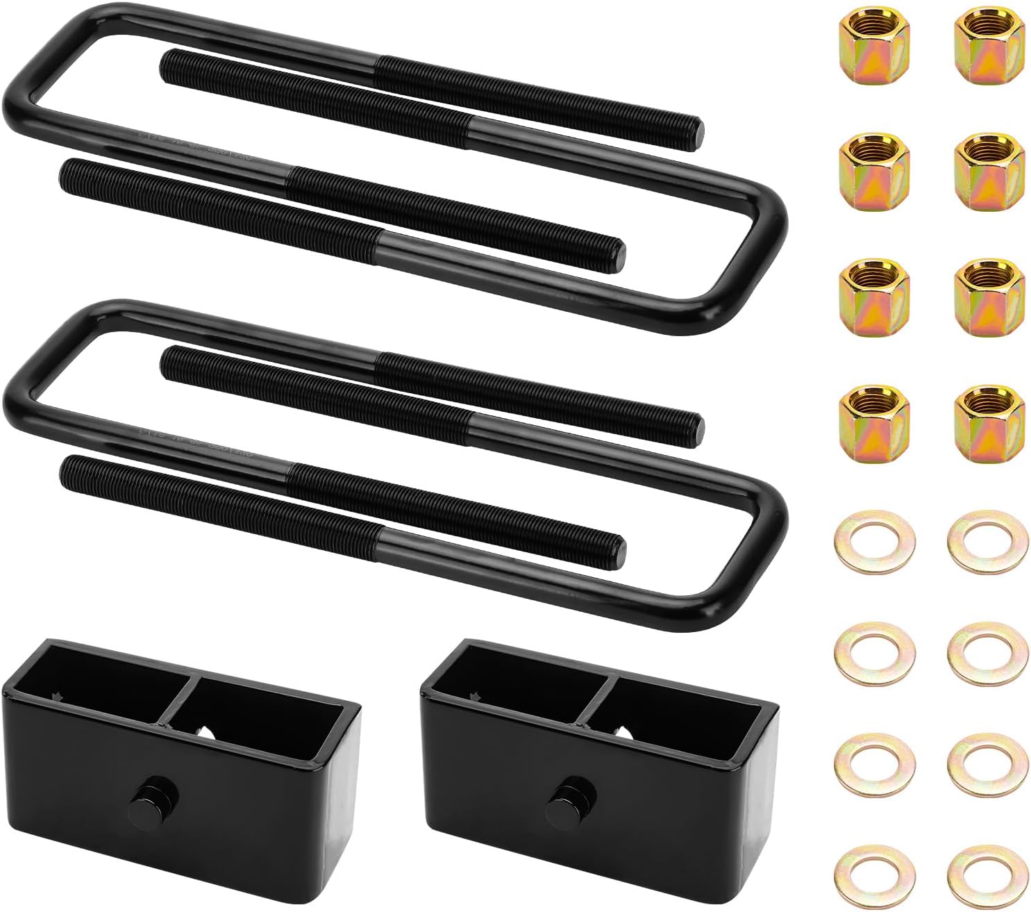 Amazon.com: 2 inch Rear Lift Block Fit for Chevy Silverado 1500 1999 ...