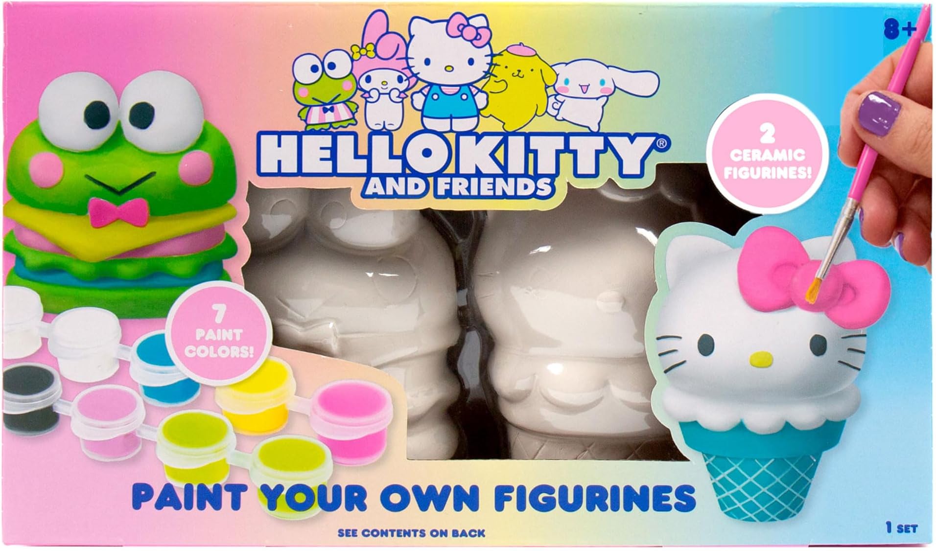 Amazon.com: Horizon Group USA Sanrio Hello Kitty and Friends Paint Your ...