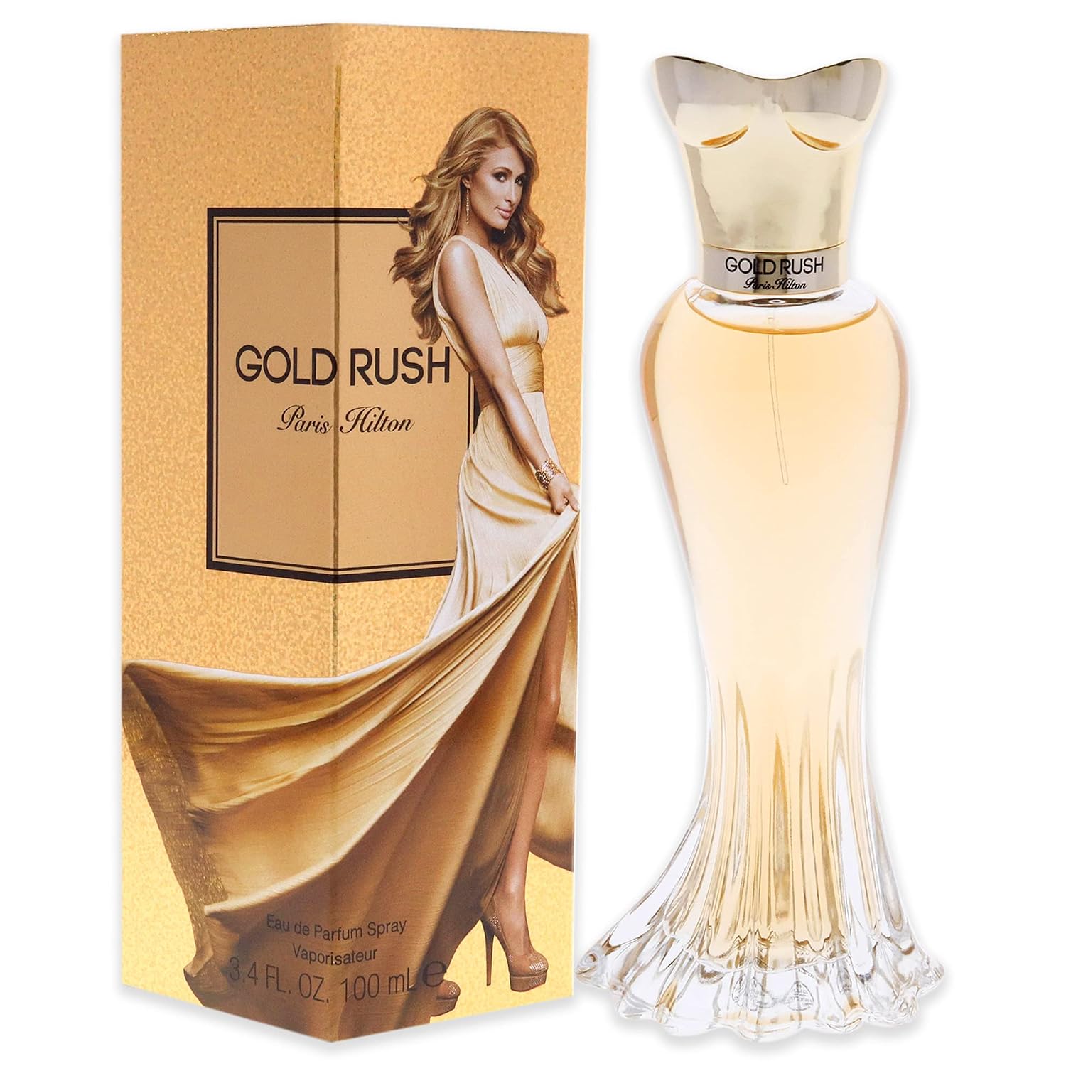 PARIS HILTON Gold Rush Woman Eau De Perfume 100ml : Amazon.in: Beauty