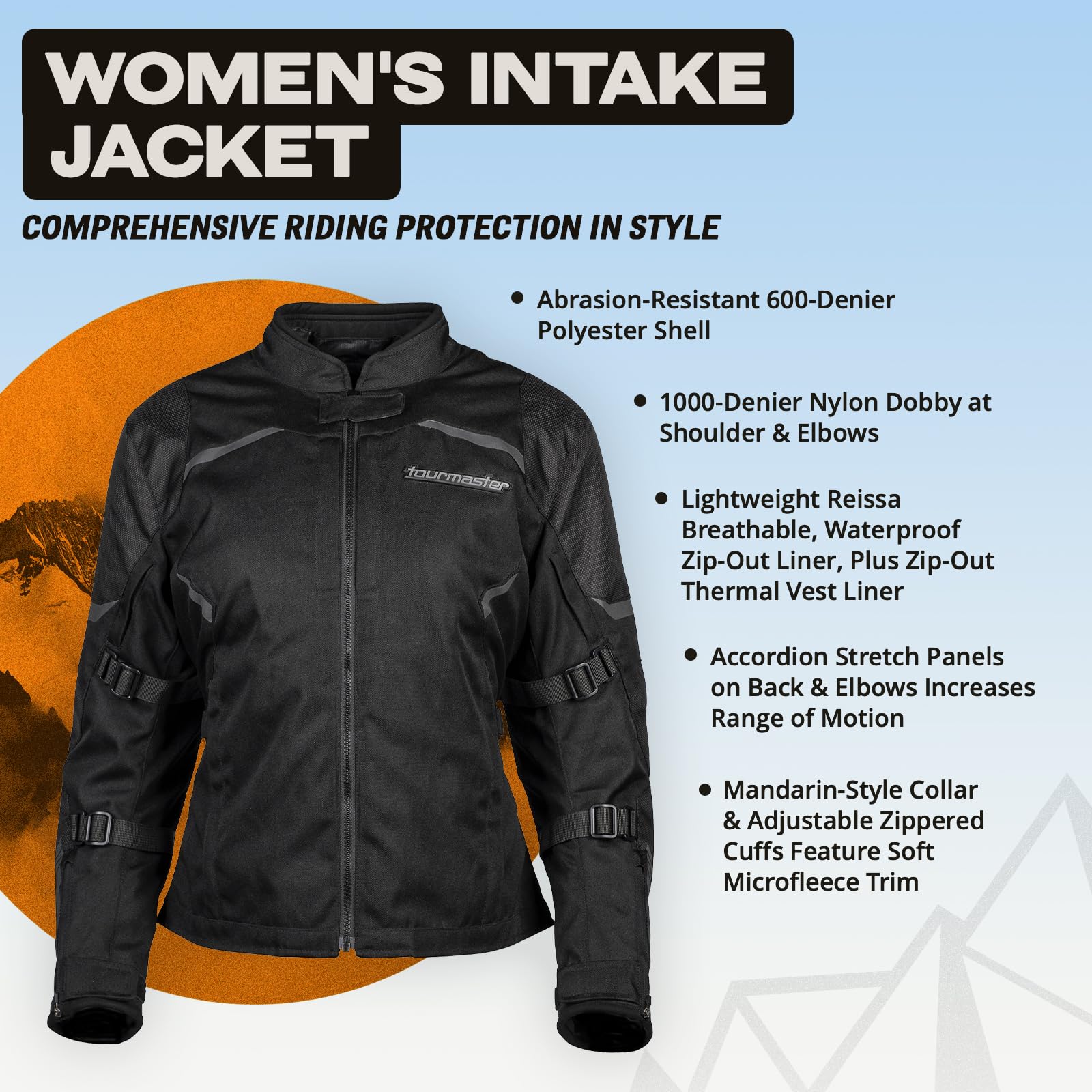Snapklik.com : Womens Intake Motorcycle Jacket