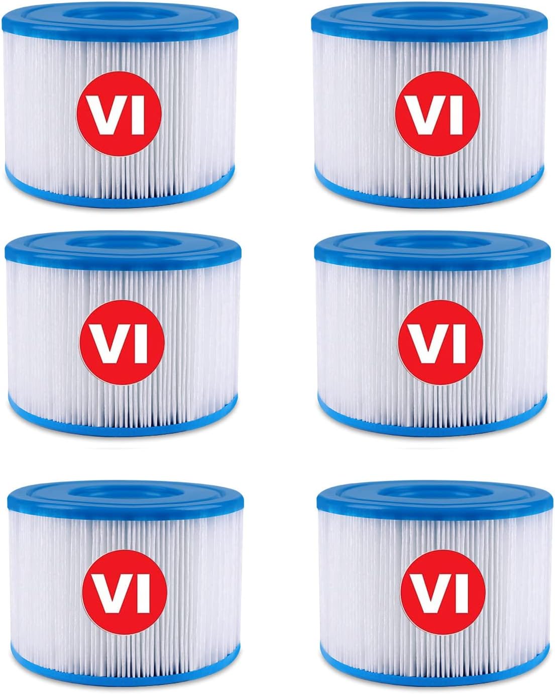 Type VI Hot Tub Spa Filters Compatible with Coleman Saluspa 90352E ...