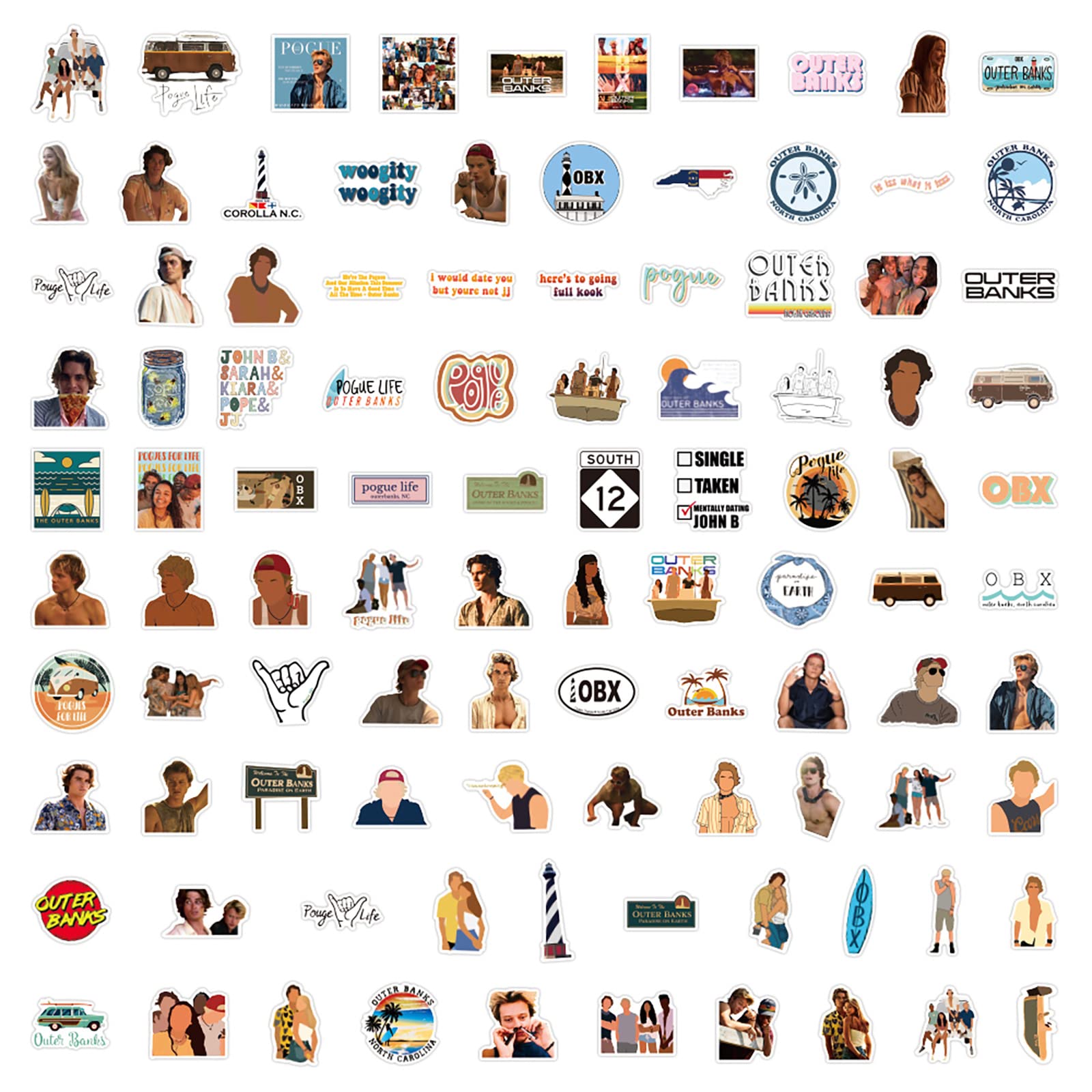 Outer Banks North Carolina Sticker Highway 12 Shirts | New Stickers