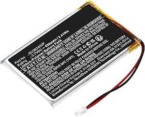 Amazon.com: Synergy Digital Credit Card Reader Battery, Compatible with ...