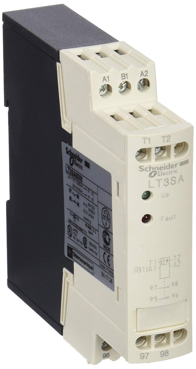 Schneider Electric LT3SA00M Thermistor Protection Unit, Ptc Probe Relay ...