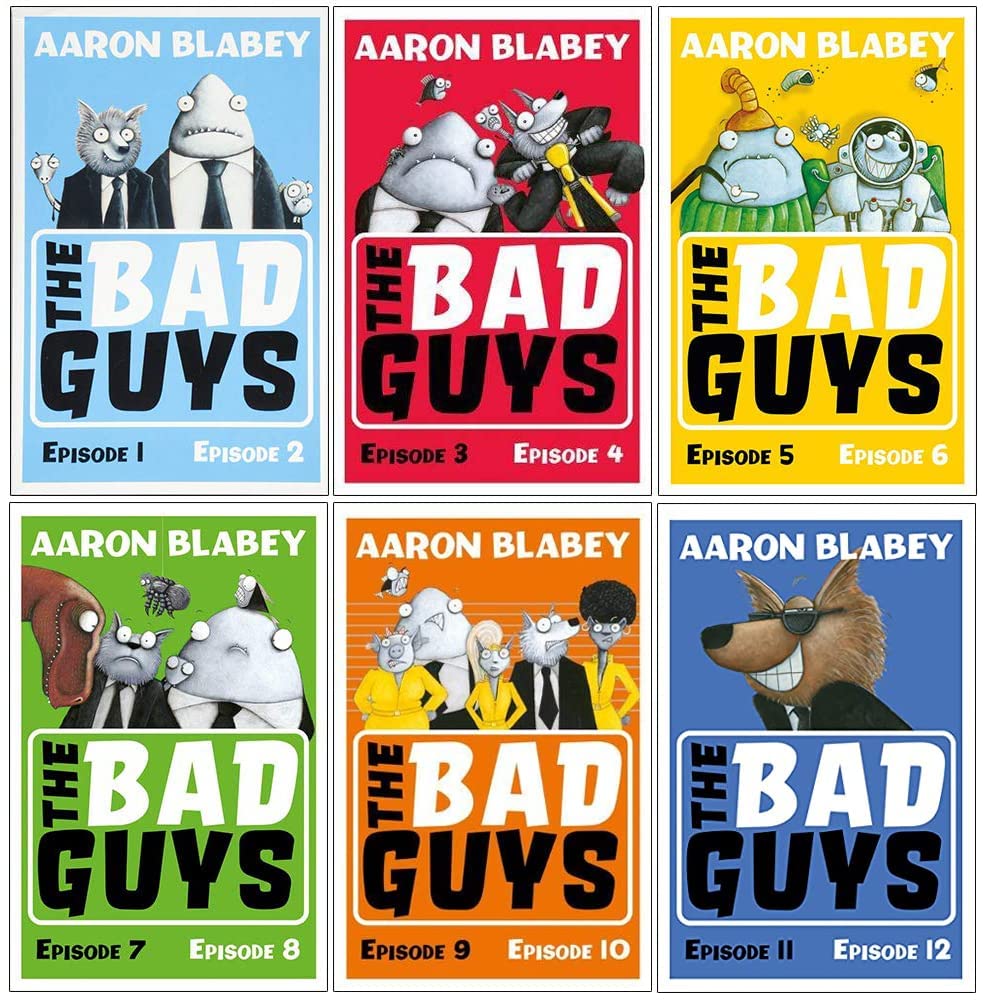 Katio Kadio The Bad Guys 6 Books Episodes 1-12 Collection Set: Katio ...