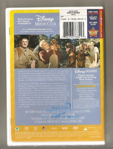 Amazon.com: Big Red (Disney Signature Movie Edition) : Walter Pidgeon ...