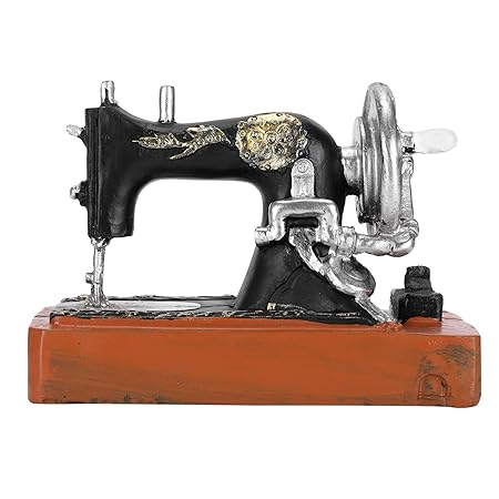 Vintage Sewing Machine Model Mini Sewing Machine Style Figurines Decor ...
